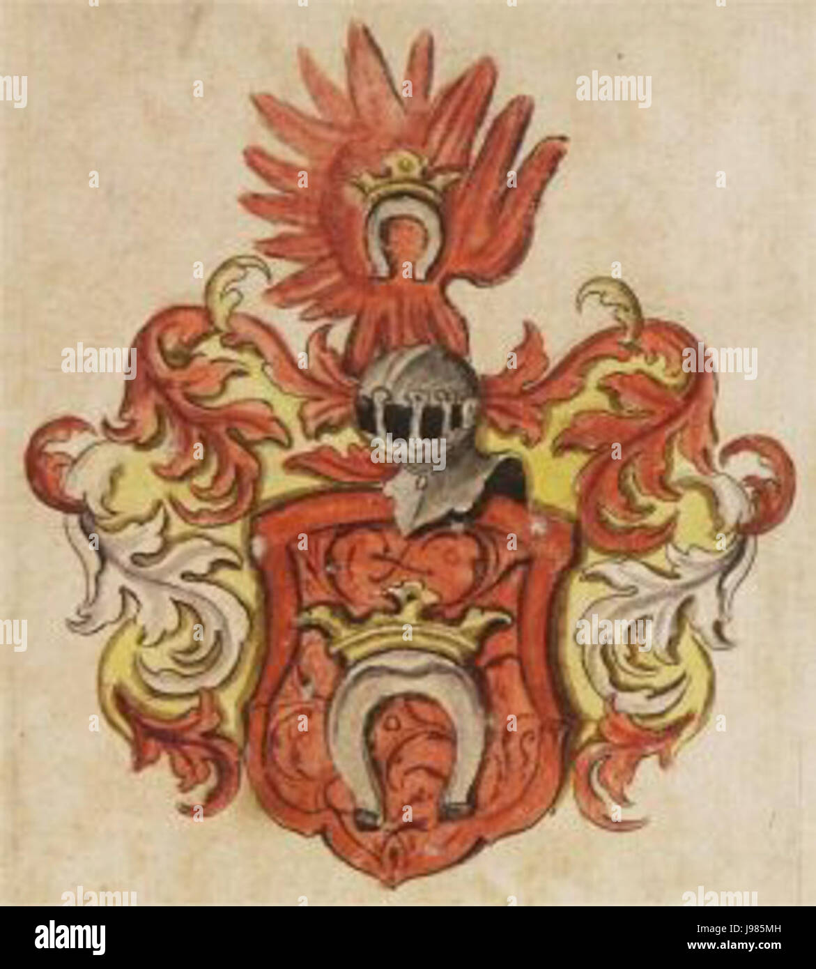 Schmid Wappen Schaffhausen B08 Stock Photo - Alamy