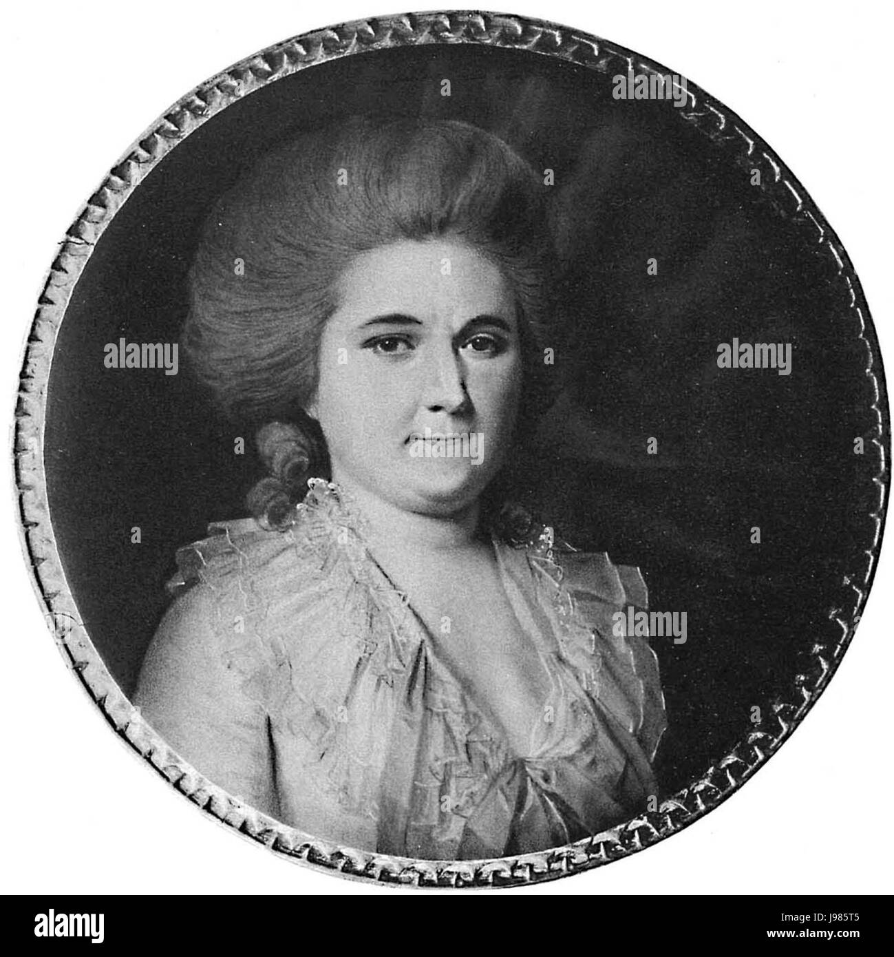 A portrait of Countess Sophie Ossipowna Apraxine, a historical figure ...