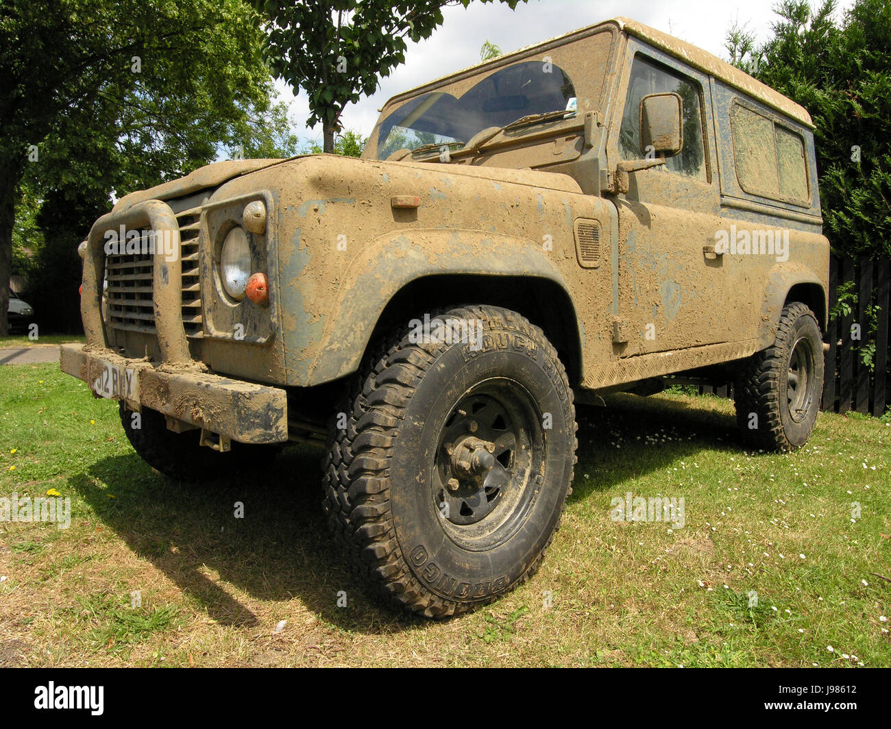 Land Rover Defender Stock Photo - Alamy