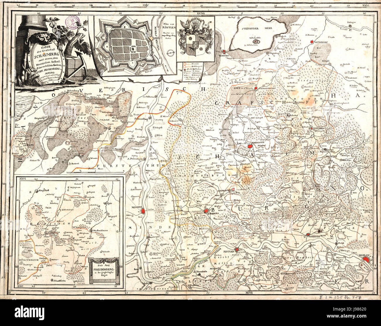 Map of schaumburg hi-res stock photography and images - Alamy