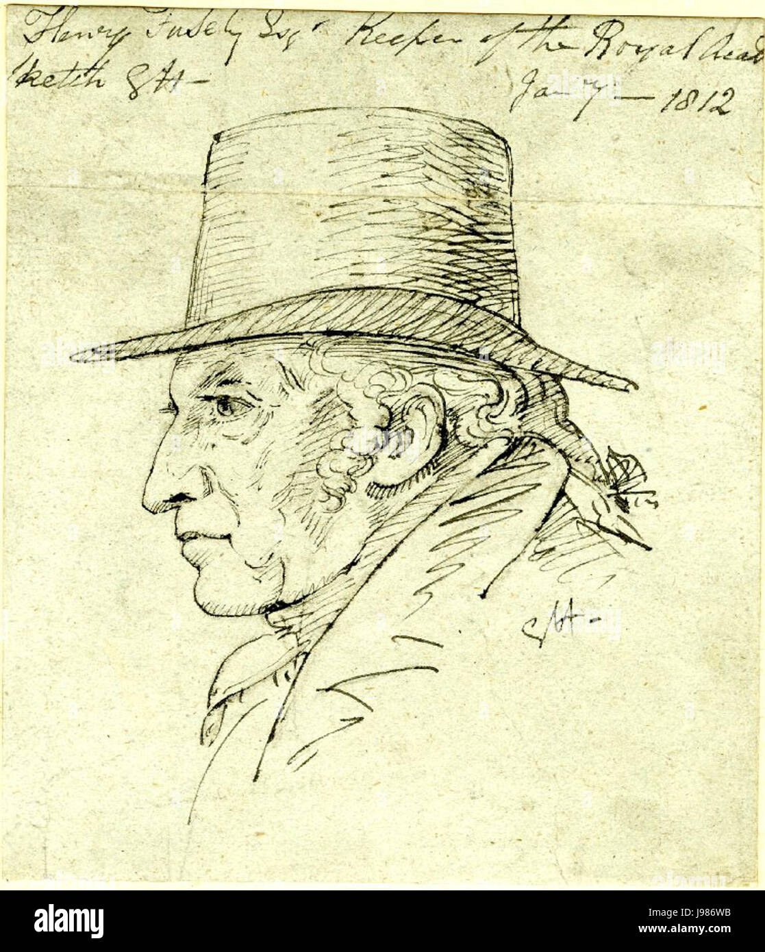 Fuseli portrait hi-res stock photography and images - Alamy