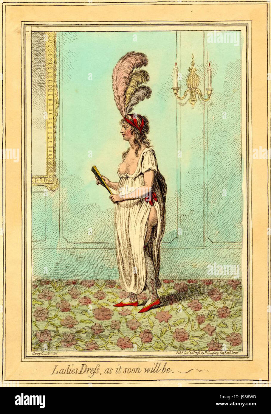 Political caricature by james gillray hi-res stock photography and ...