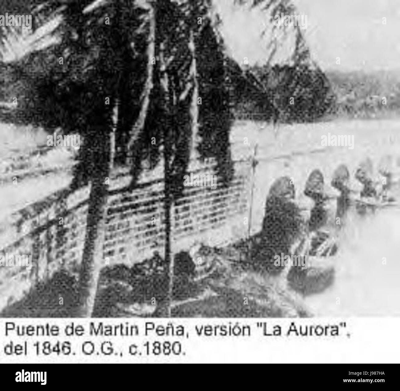 Puente de Martin Pena Stock Photo - Alamy