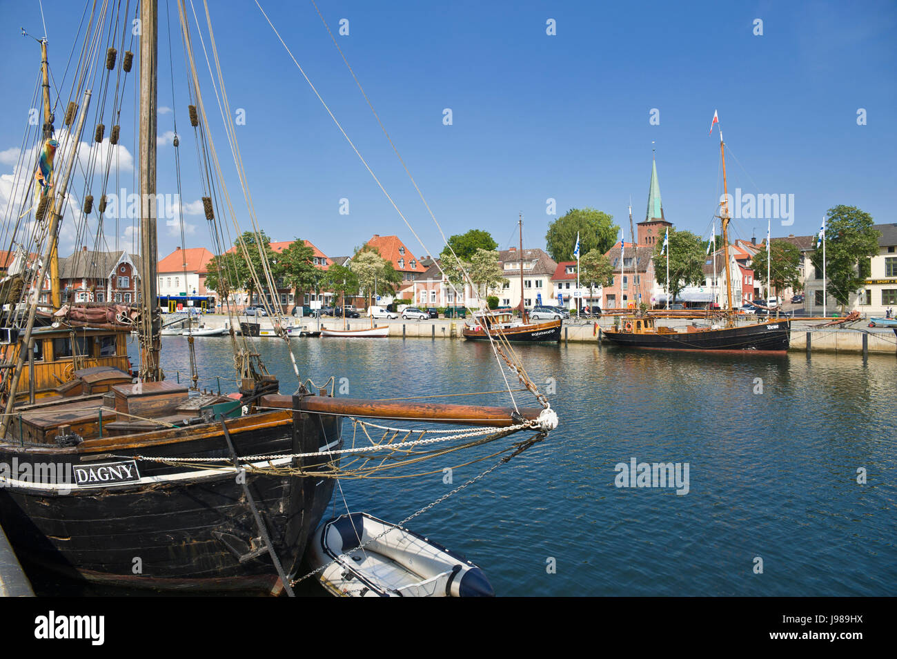 port,neustadt in holstein Stock Photo - Alamy