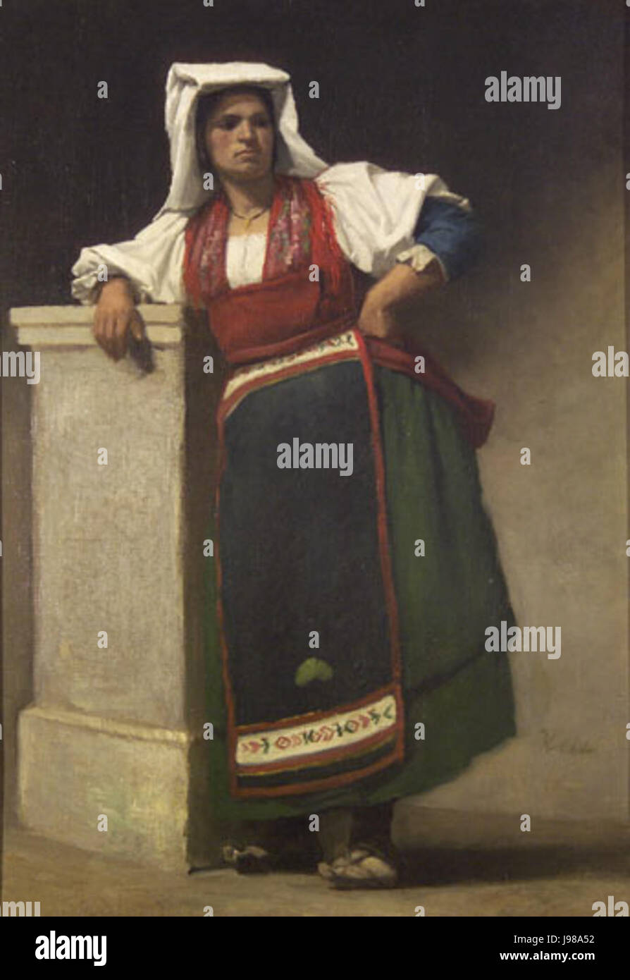 Weber Neapolitan Woman Stock Photo - Alamy