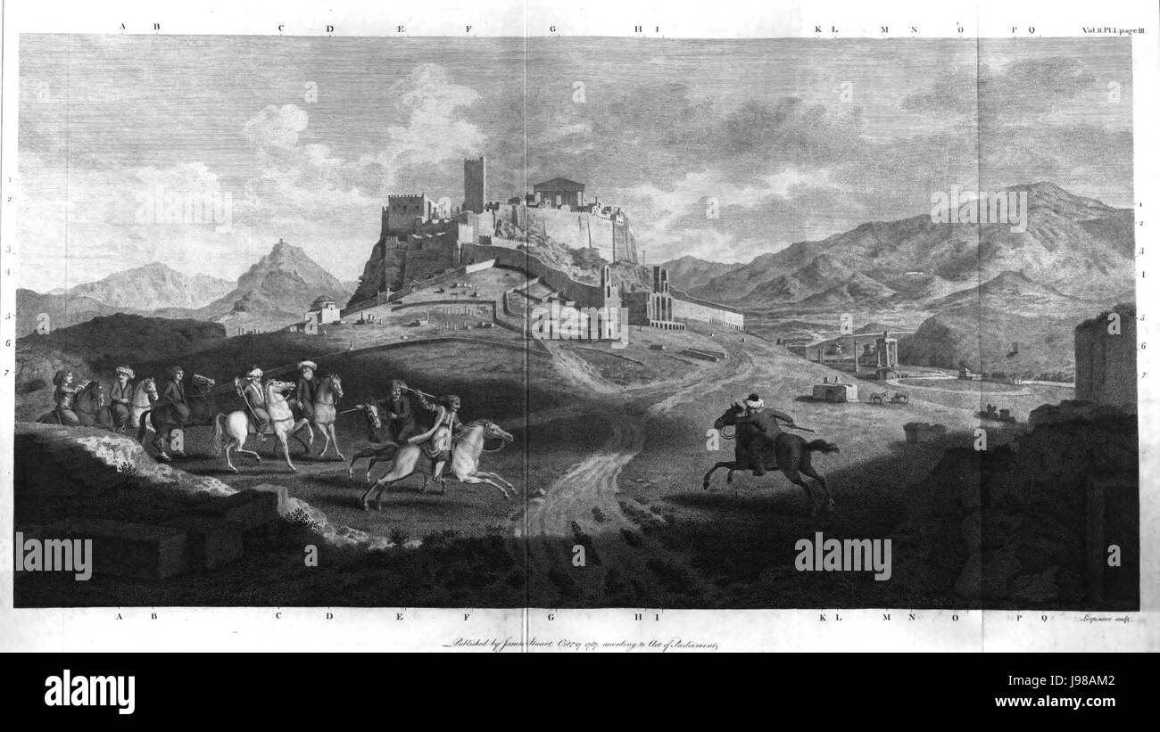 View parthenon acropolis in Black and White Stock Photos & Images - Alamy