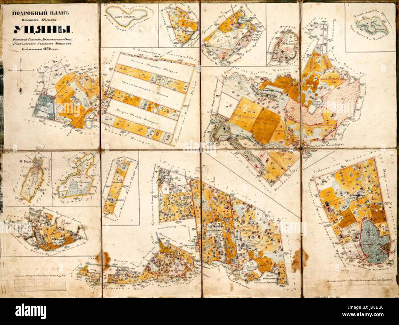 Map of utenos hi-res stock photography and images - Alamy