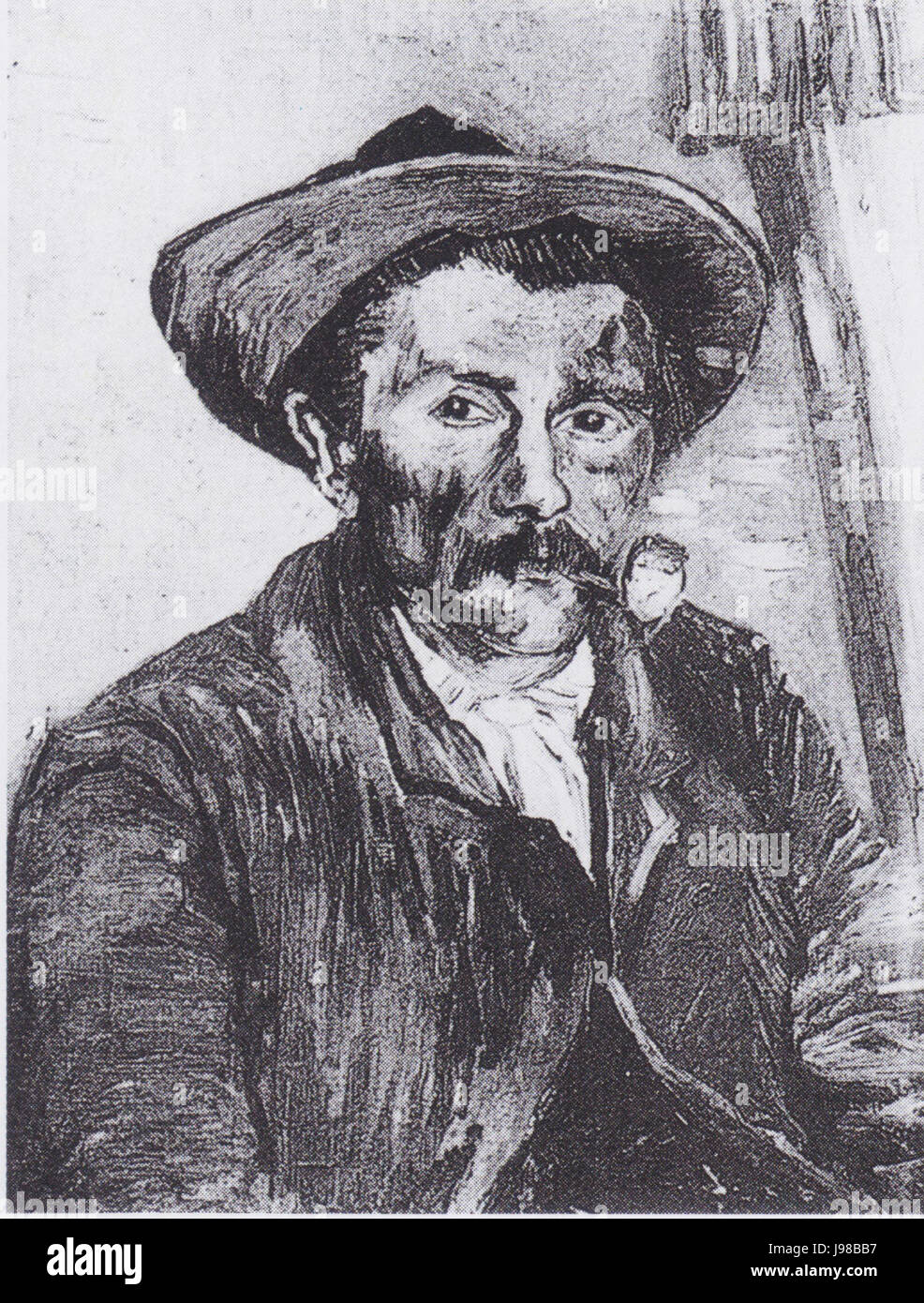 Van Gogh Der Raucher Stock Photo - Alamy
