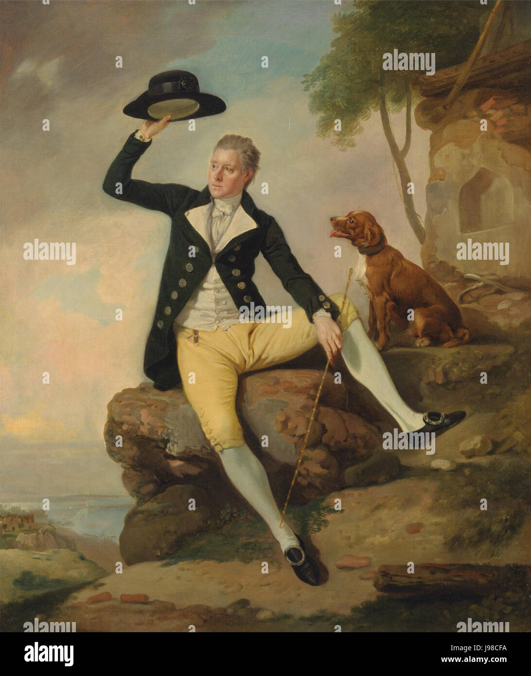 Johan Joseph Zoffany Patrick Heatly Google Art Project Stock Photo - Alamy