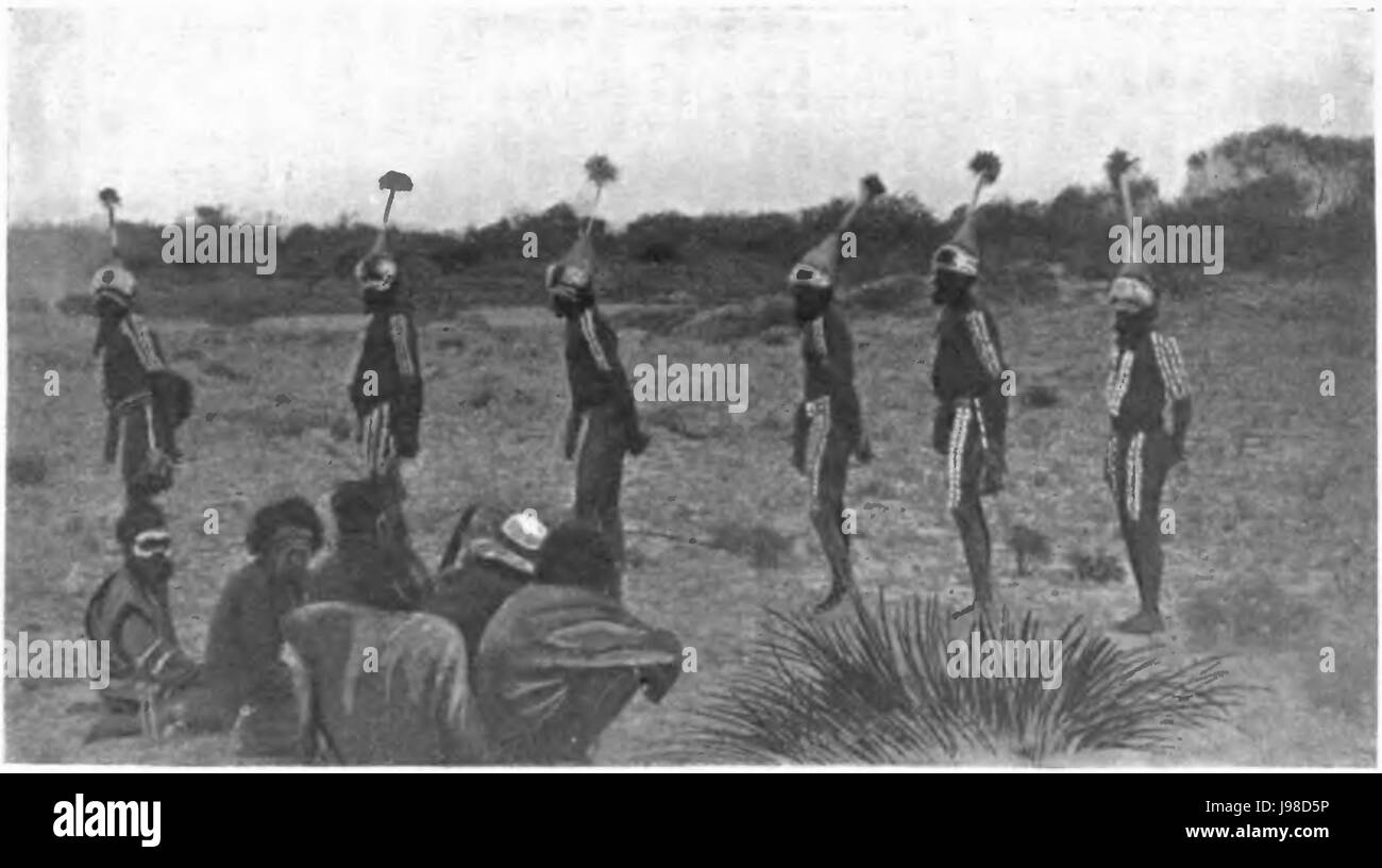 Native tribes of South East Australia Fig 23 Molongo Dance Stock Photo ...