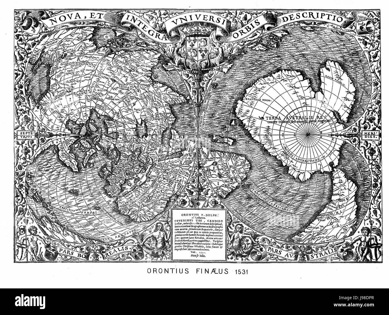 Oronce Fine 1531 Stock Photo - Alamy