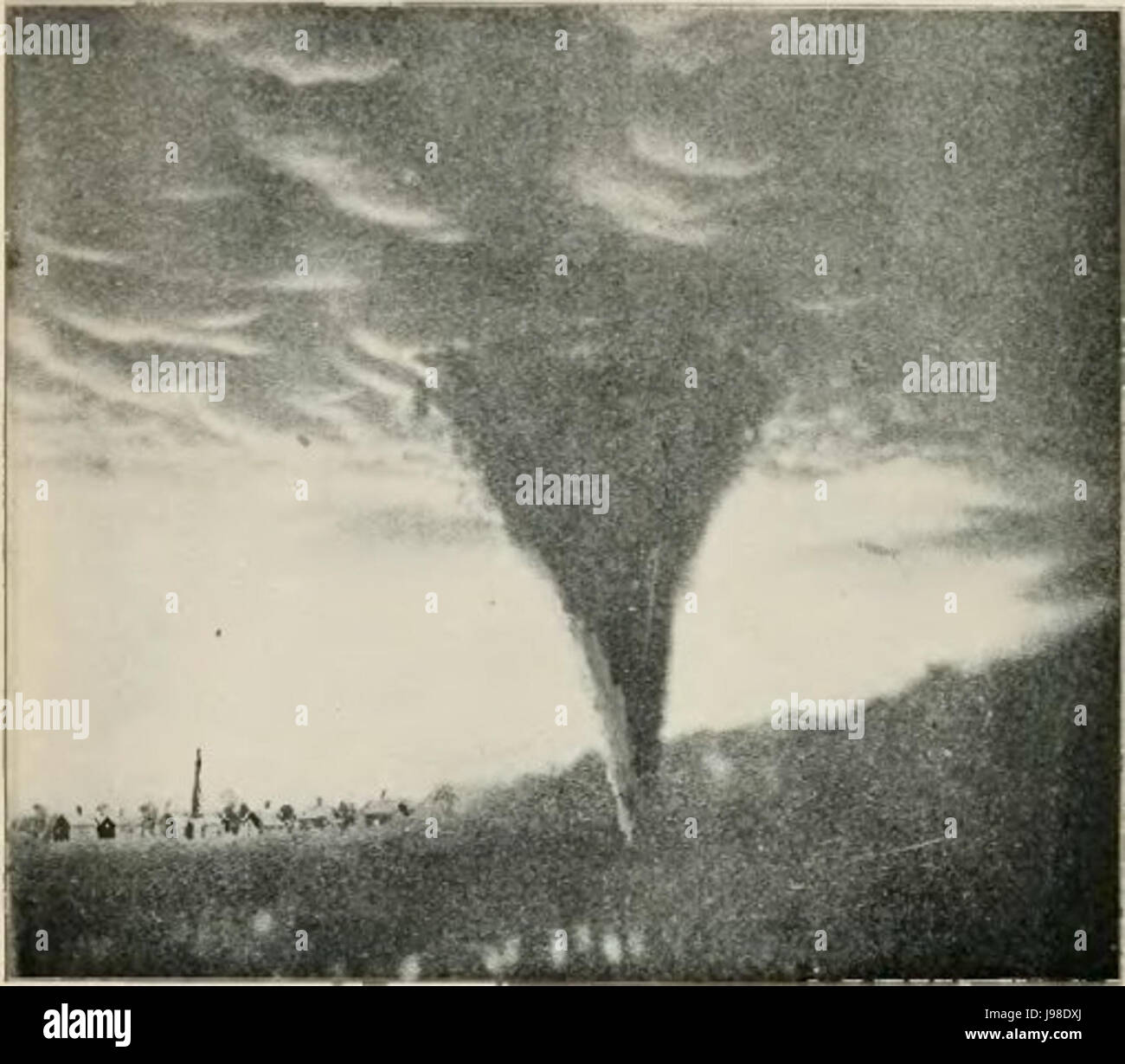 Tornado of 1860 History of Iowa Stock Photo - Alamy