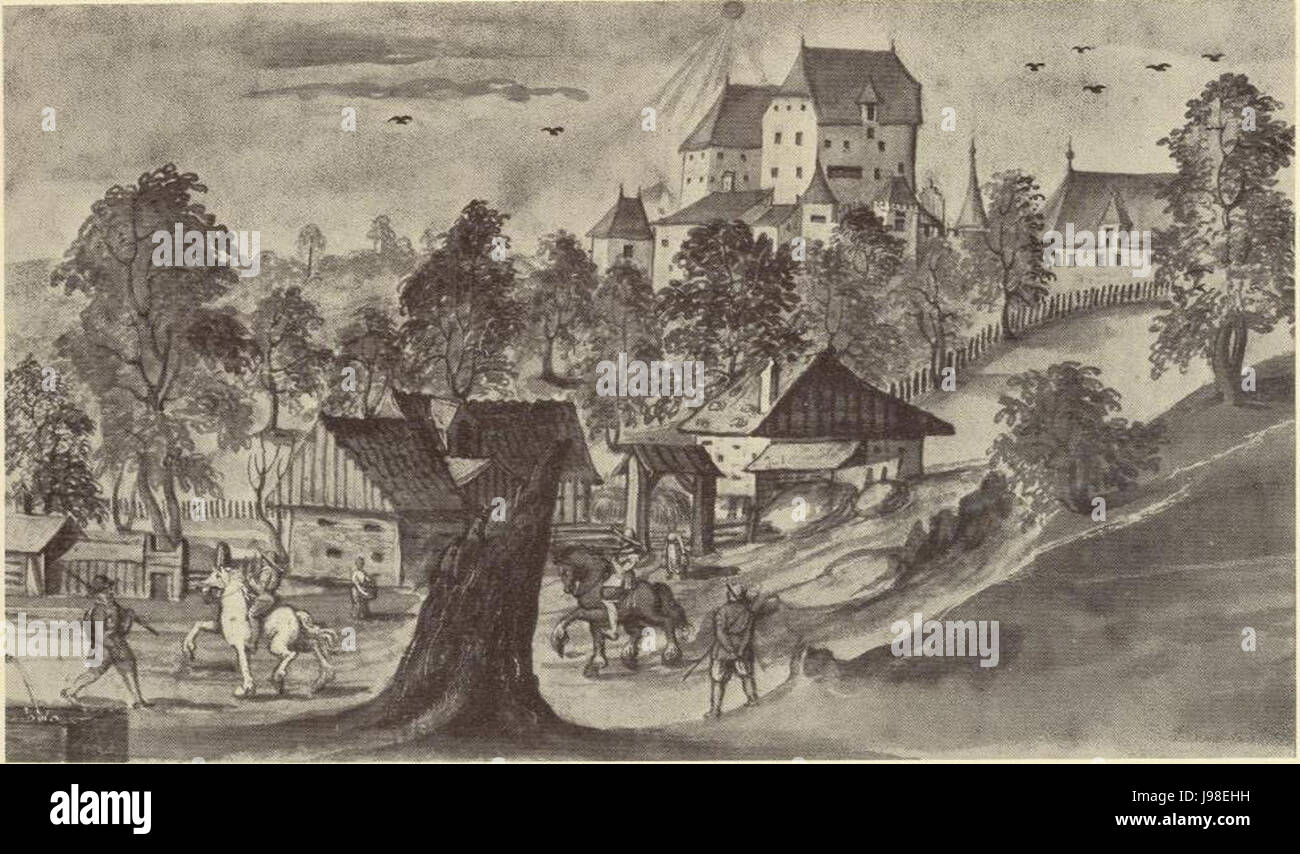 Schloss Neudeck 1620 Stock Photo - Alamy