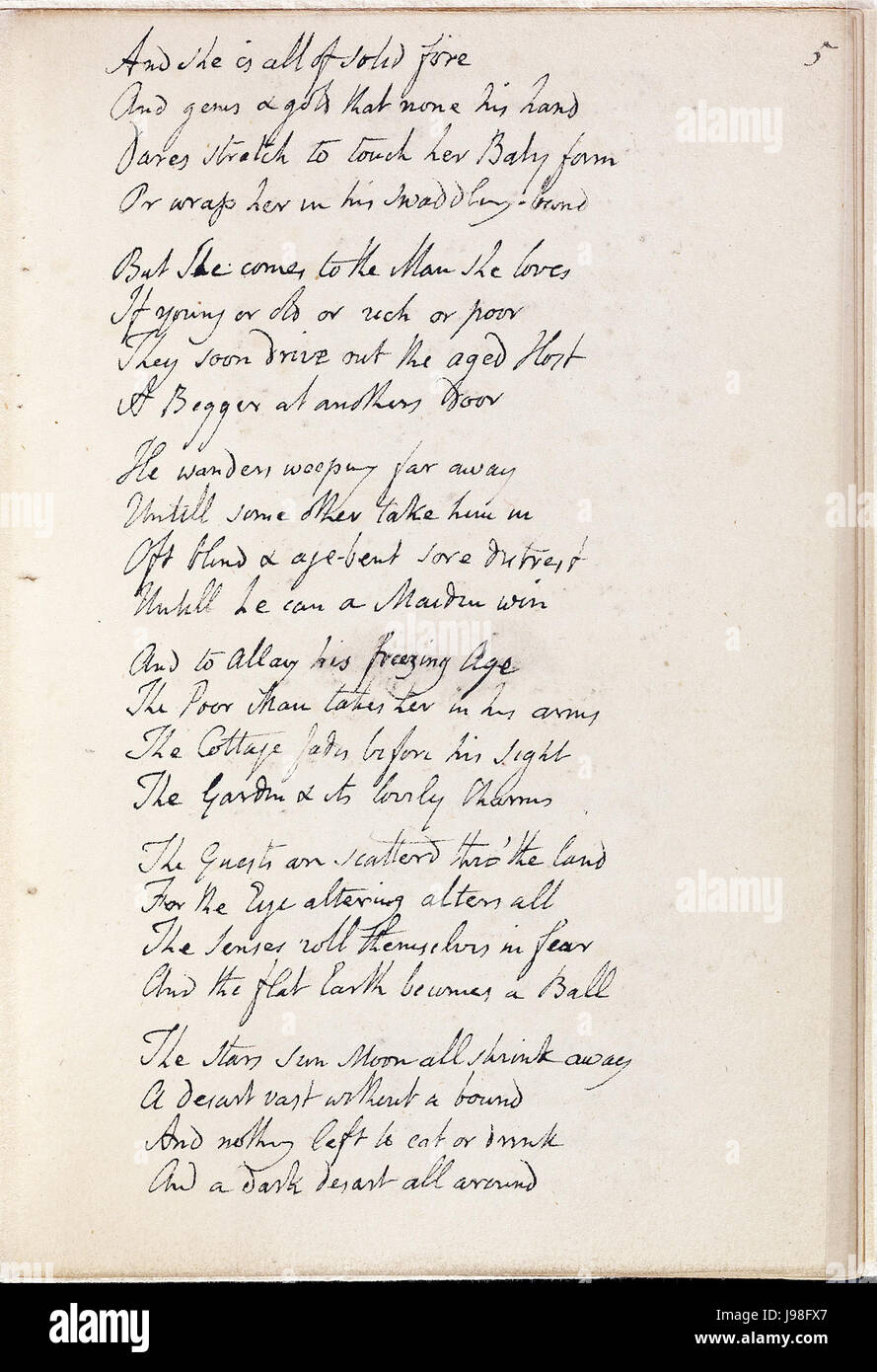 *Mental Traveller* by William Blake is a prophetic poem that explores ...