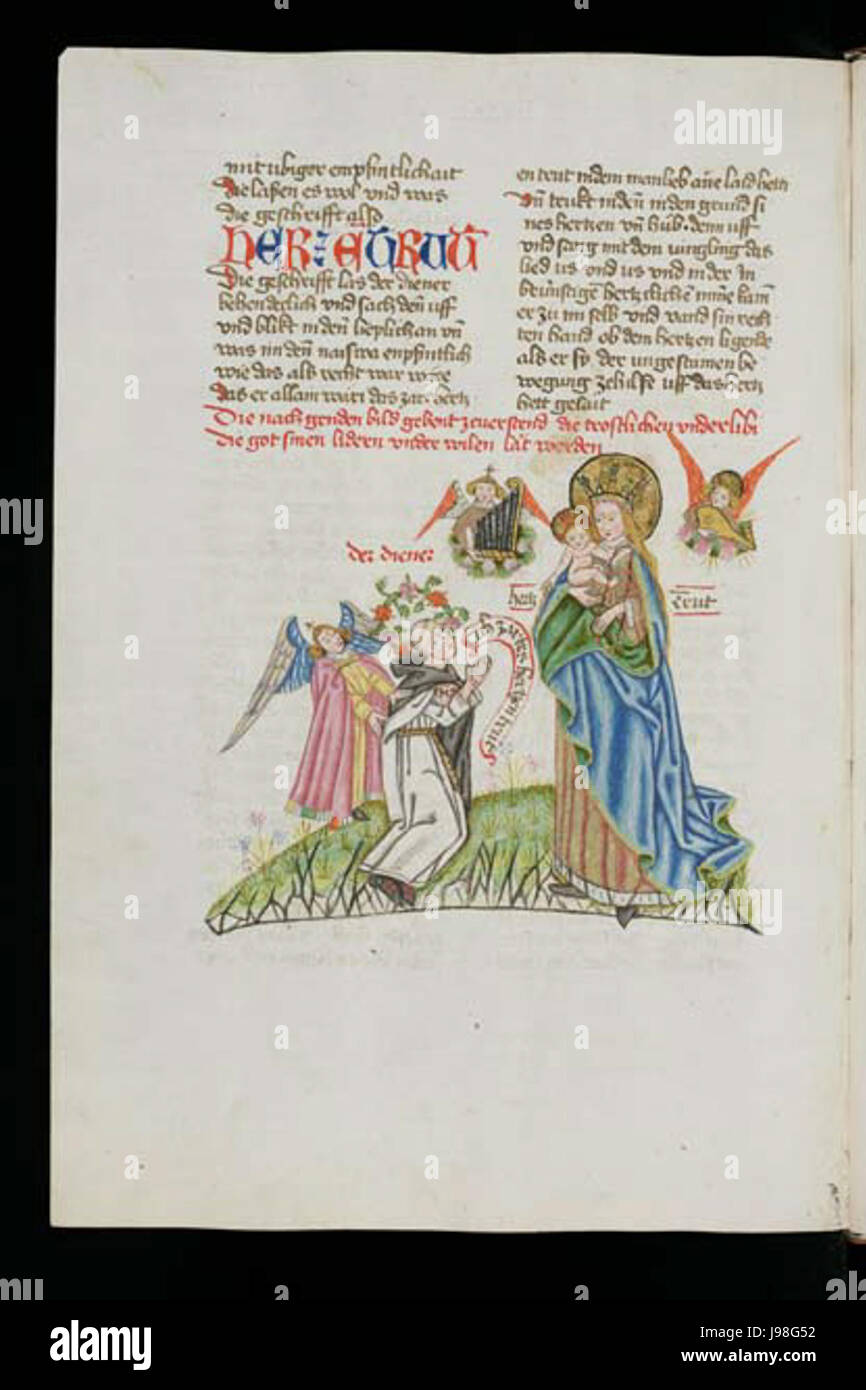 Recontre Henri Suso et Marie Stock Photo - Alamy