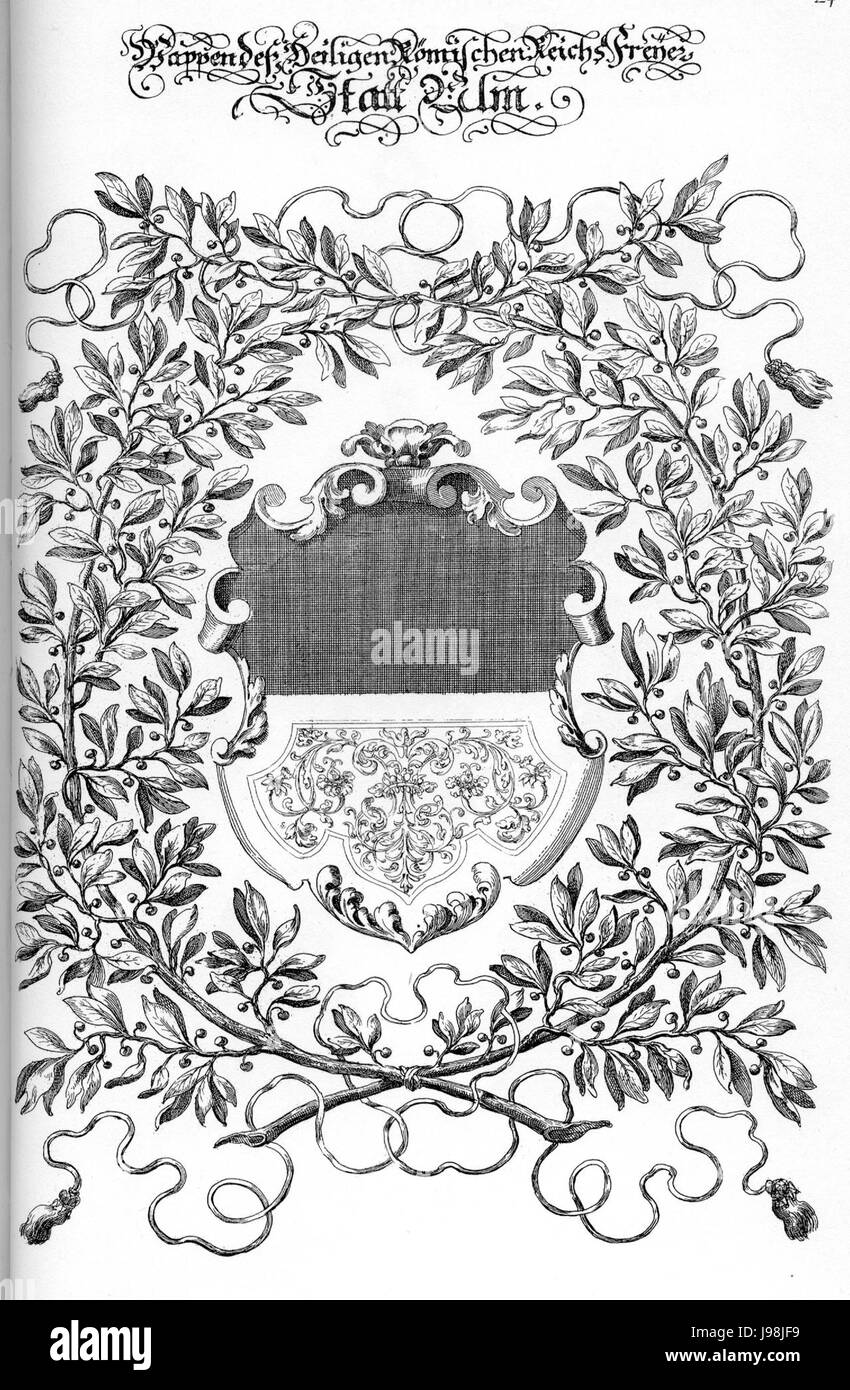 Siebmacher 1701 1705 G024 Stock Photo - Alamy