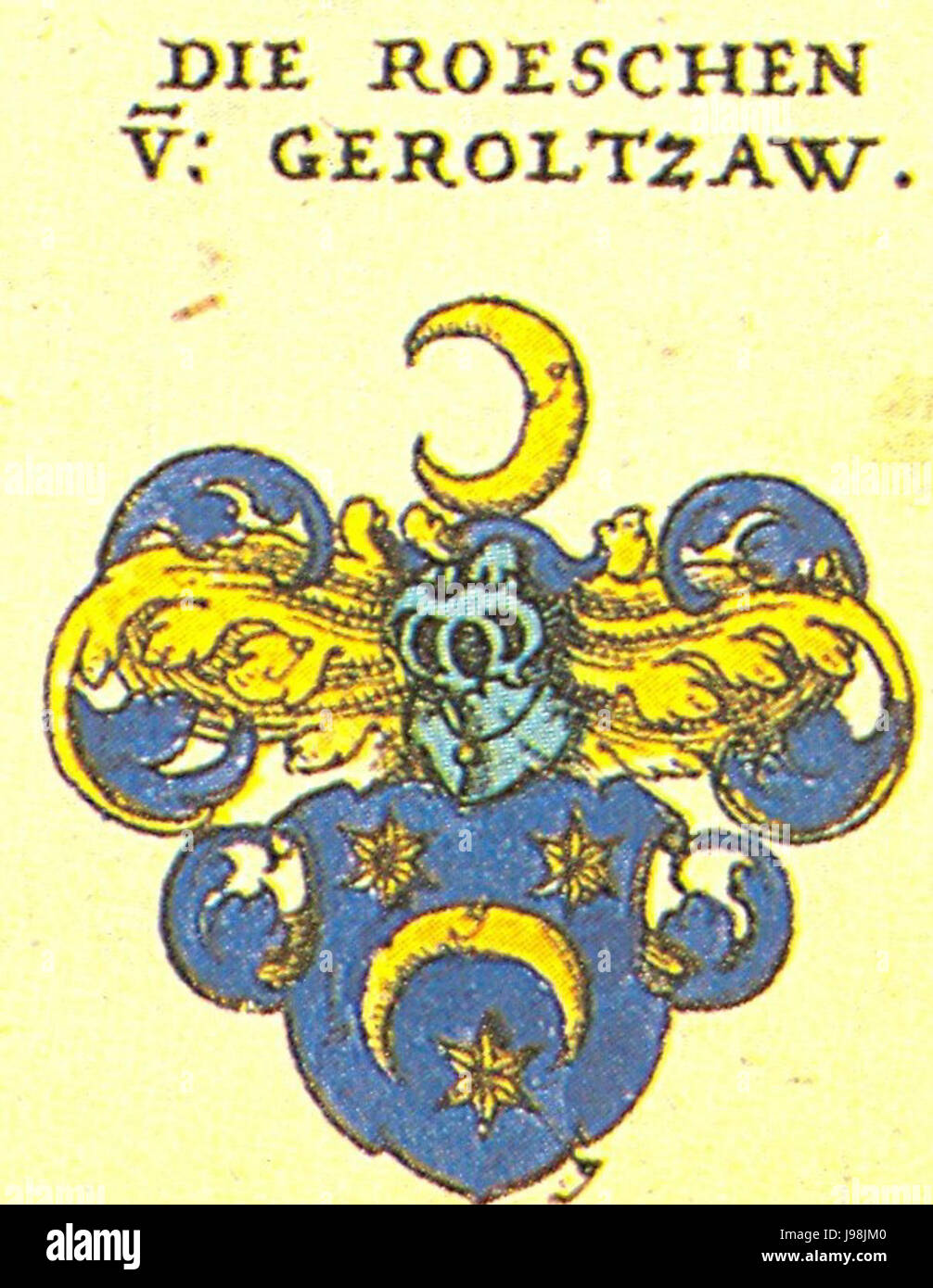 Siebmacher106 Roeschen von Geroltzaw Stock Photo - Alamy