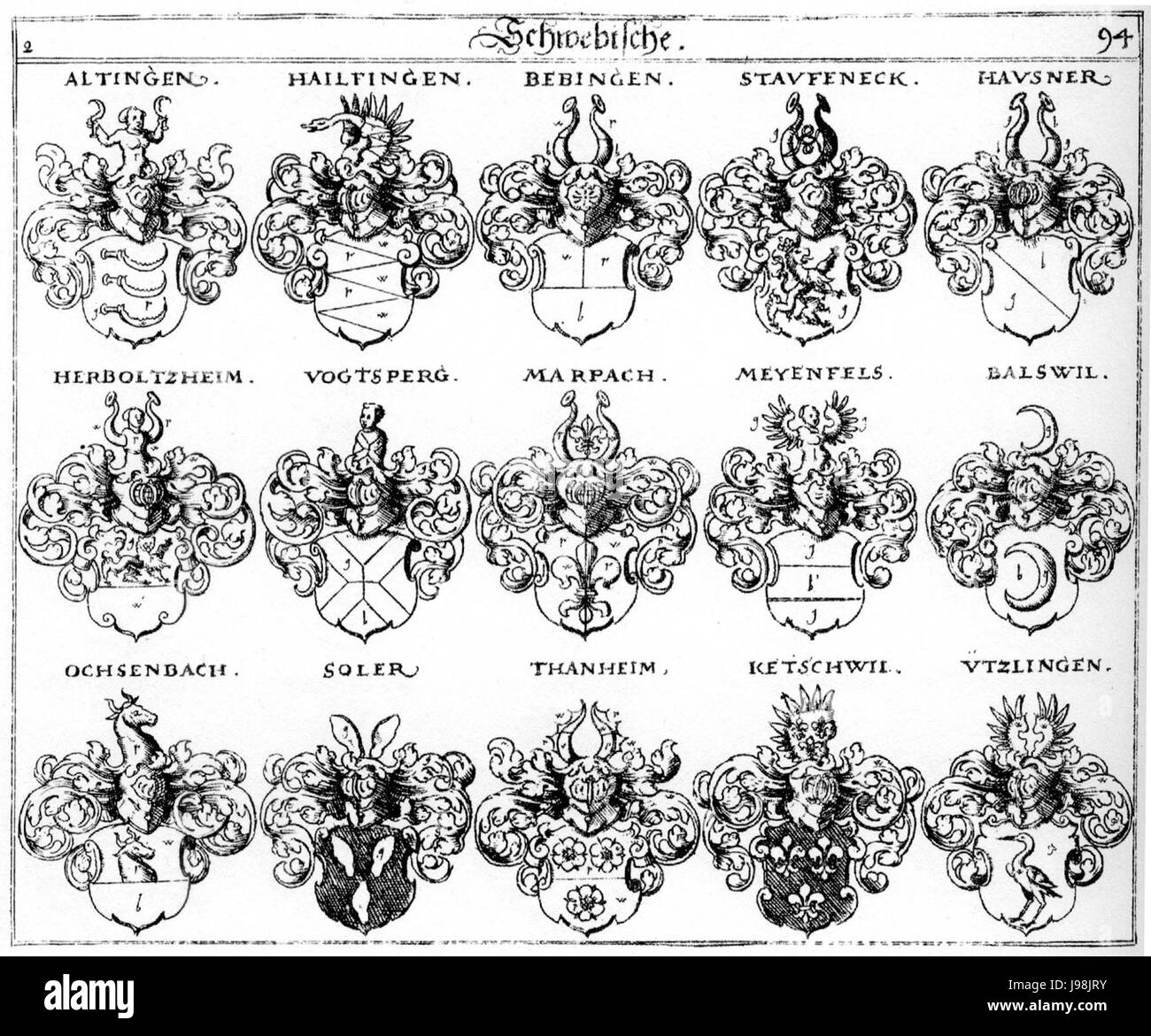 This is a reference to Siebmacher's *Wappenbuch* (Heraldic Book) from ...