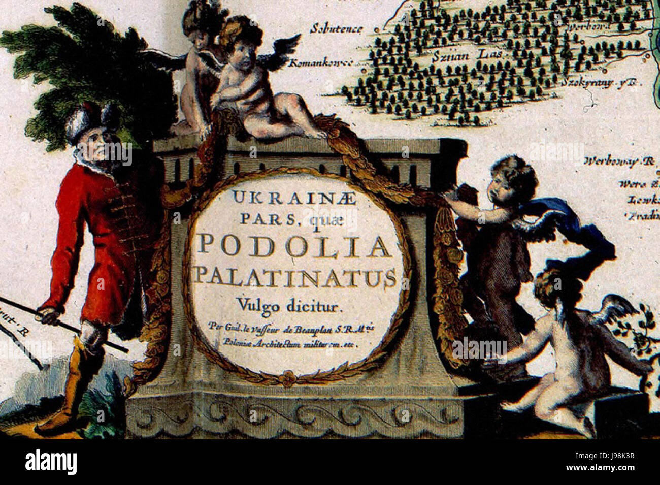 Podolia region map hi-res stock photography and images - Alamy