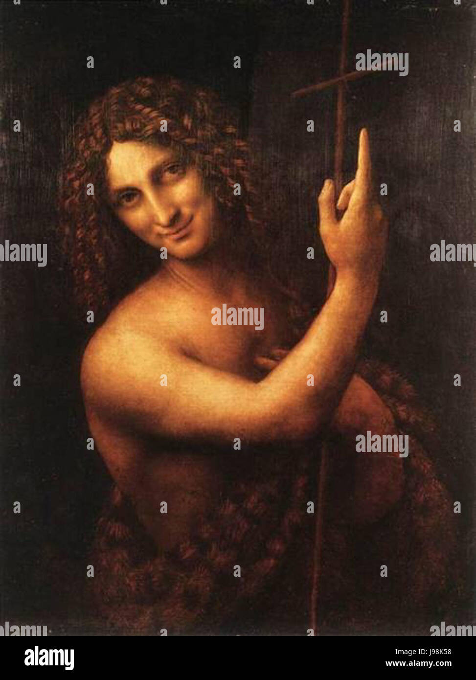 Leonardo Da Vinci Painting Of John The Baptist at Marilyn Lewis blog