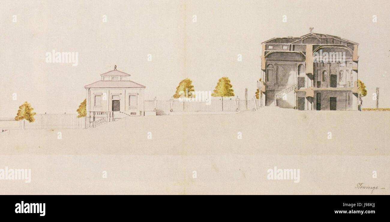 Steninge slott 1690b Stock Photo - Alamy