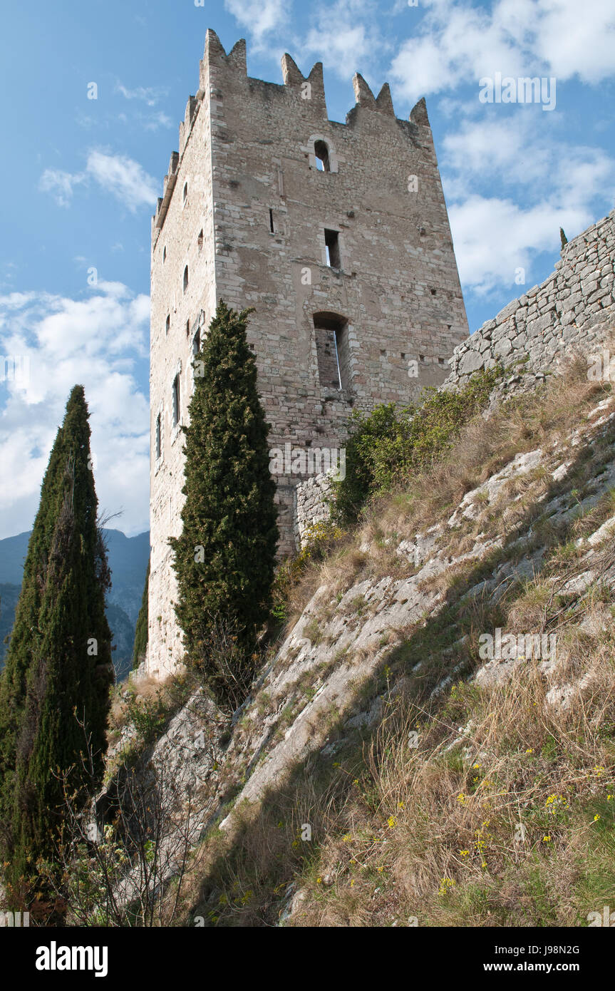 watchtower side view 82 Stock Photo - Alamy