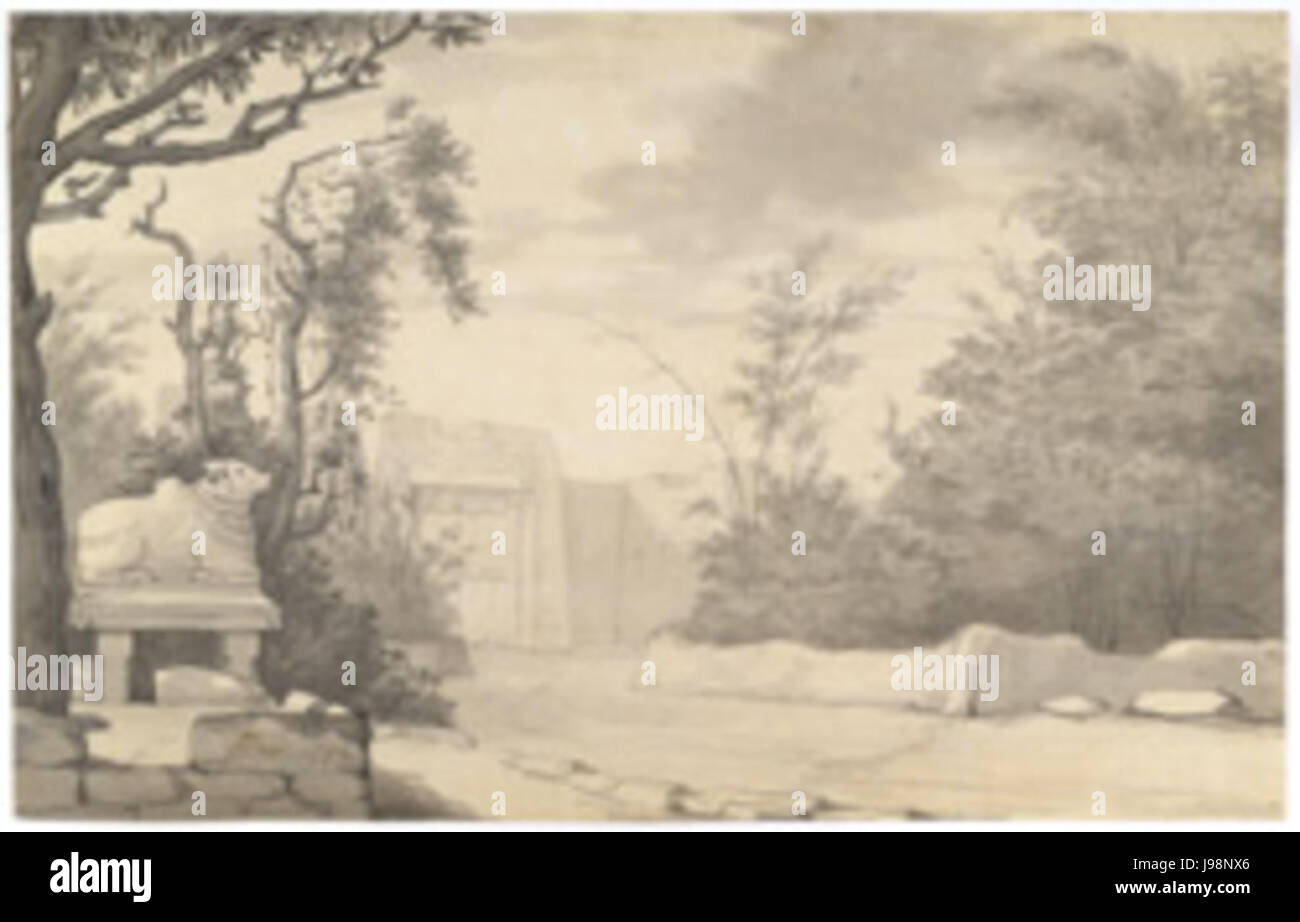 View of the Pettah Gateway where Colonel MorehouseMoorehouse fell Stock ...