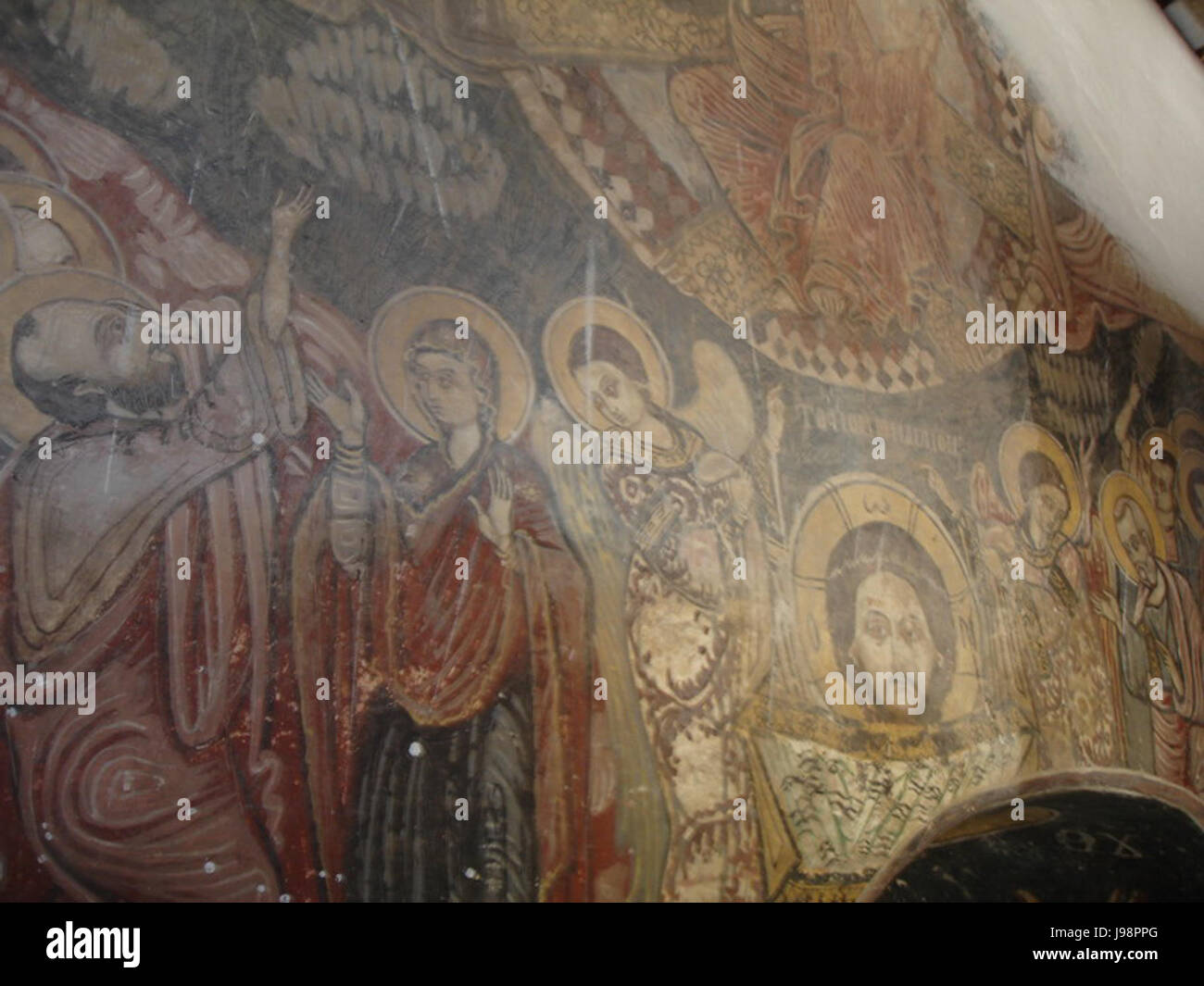 Tranovalto St Paraskeva Church Fresco 2 Stock Photo - Alamy