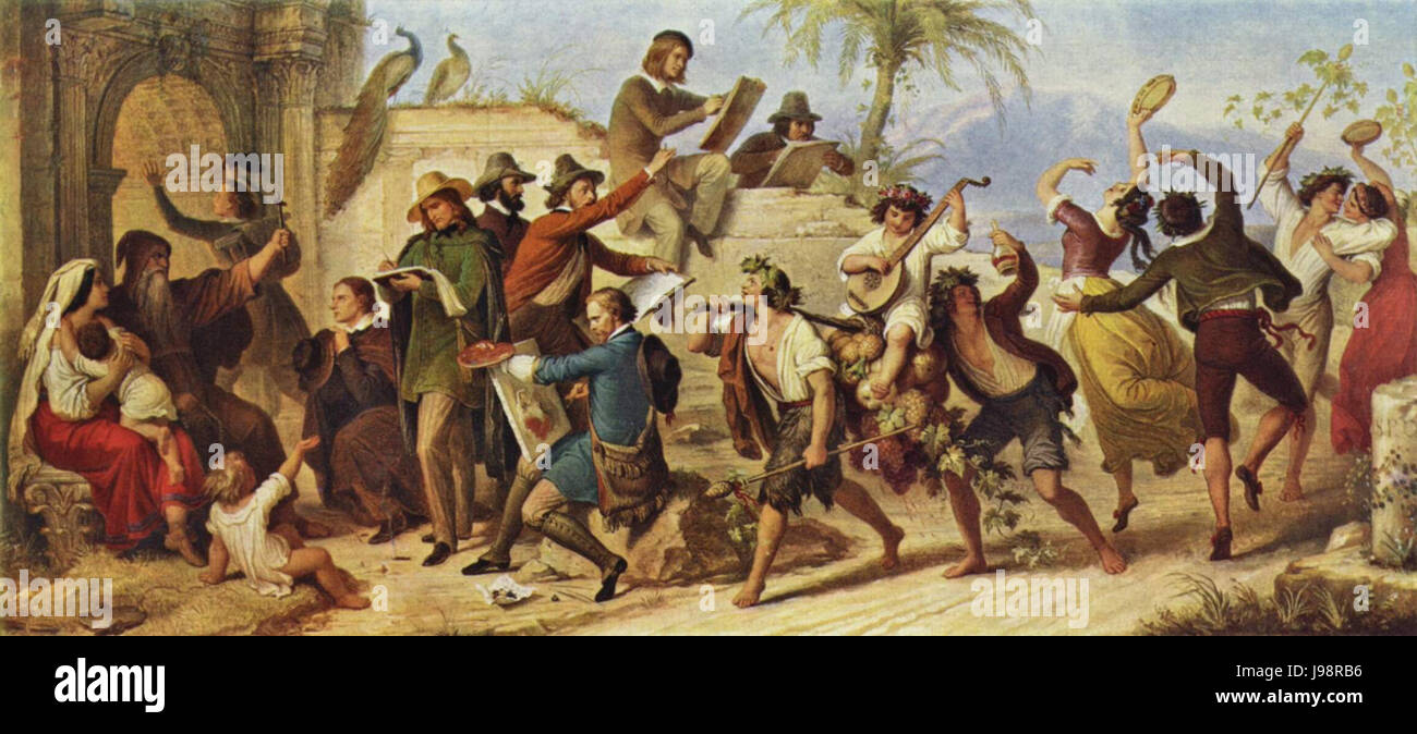 Wilhelm von Kaulbach 002 Stock Photo - Alamy