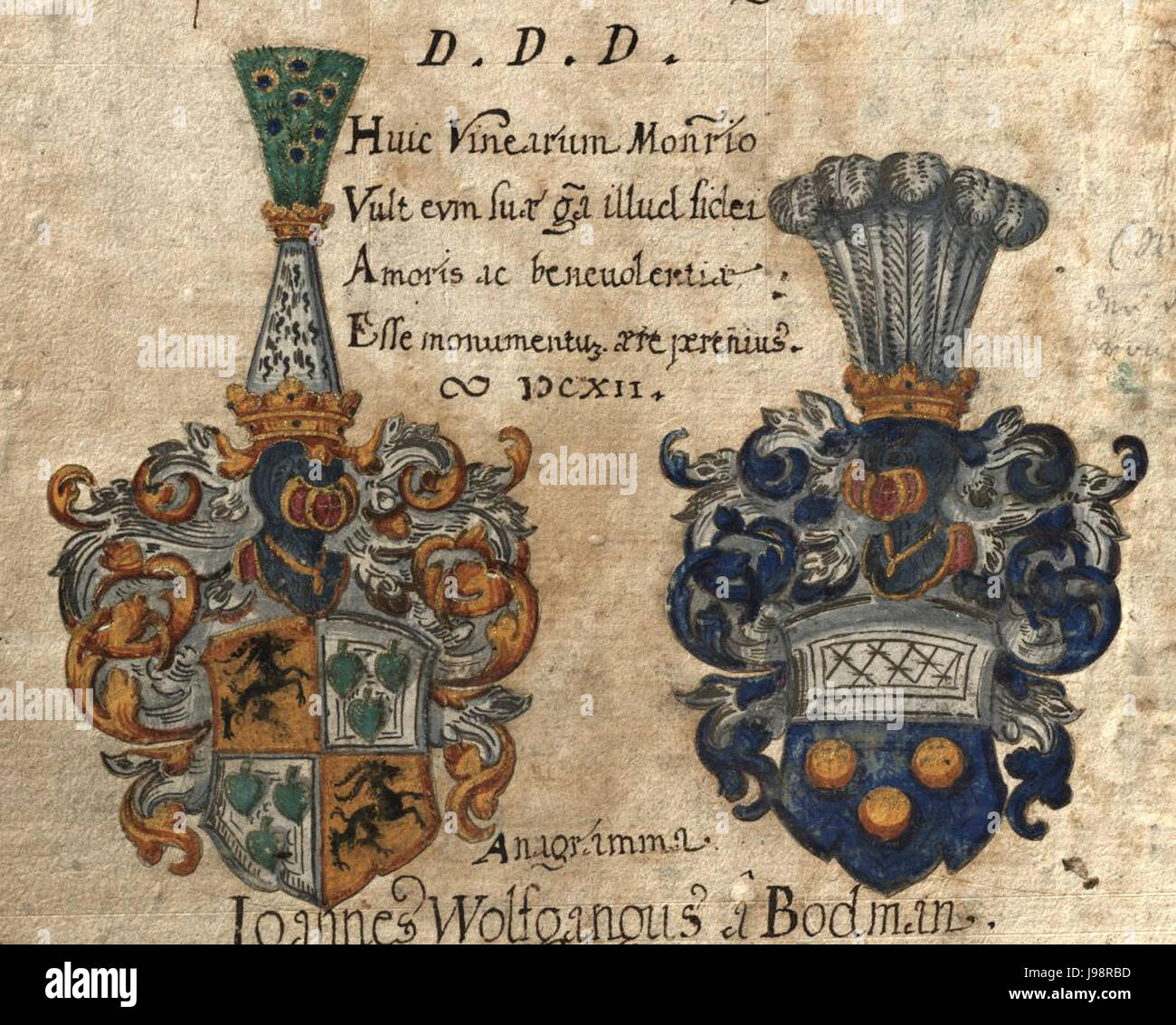 Weltchronik Fulda Aa88 000 detail Stock Photo - Alamy