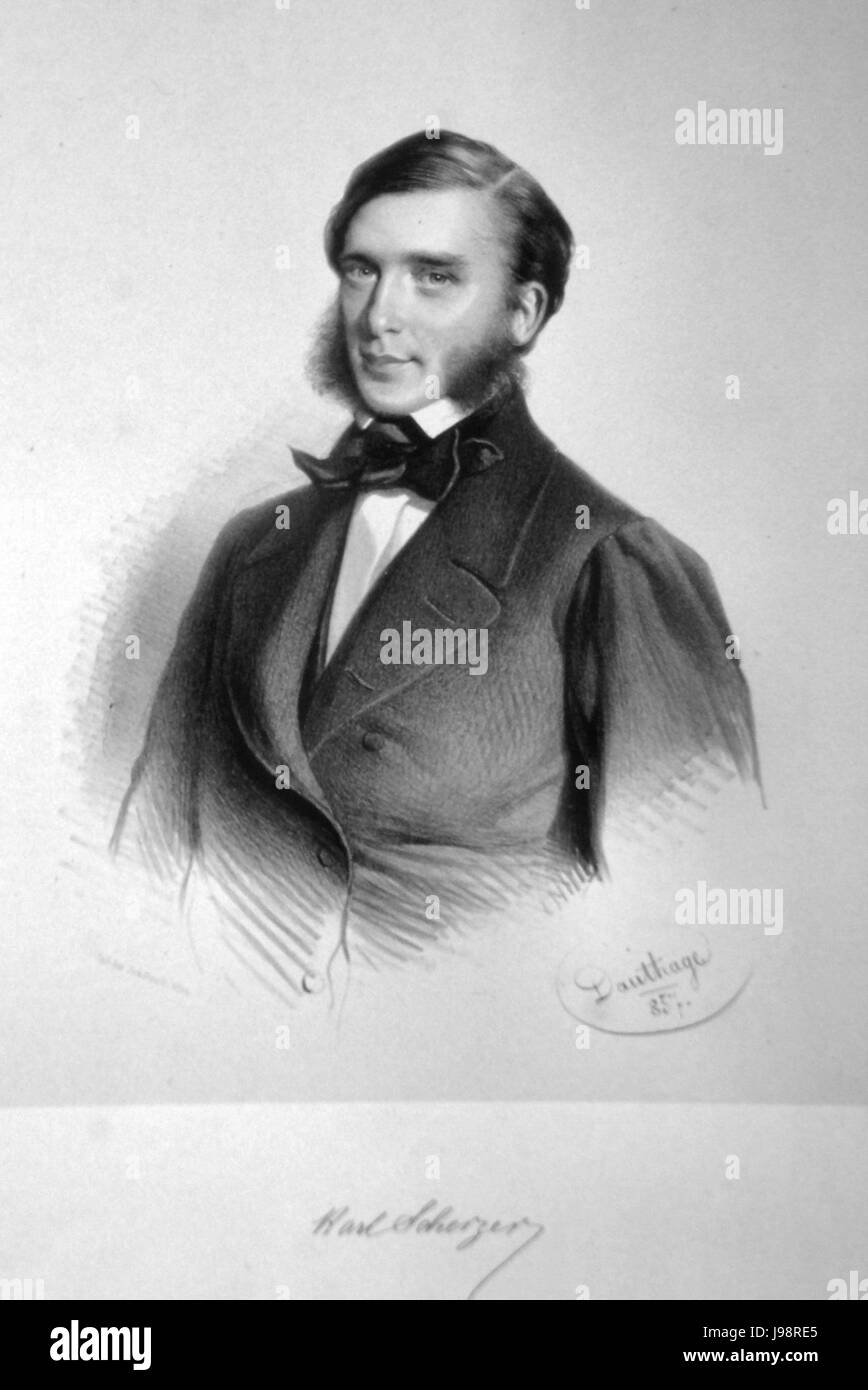 Karl von Scherzer Stock Photo - Alamy