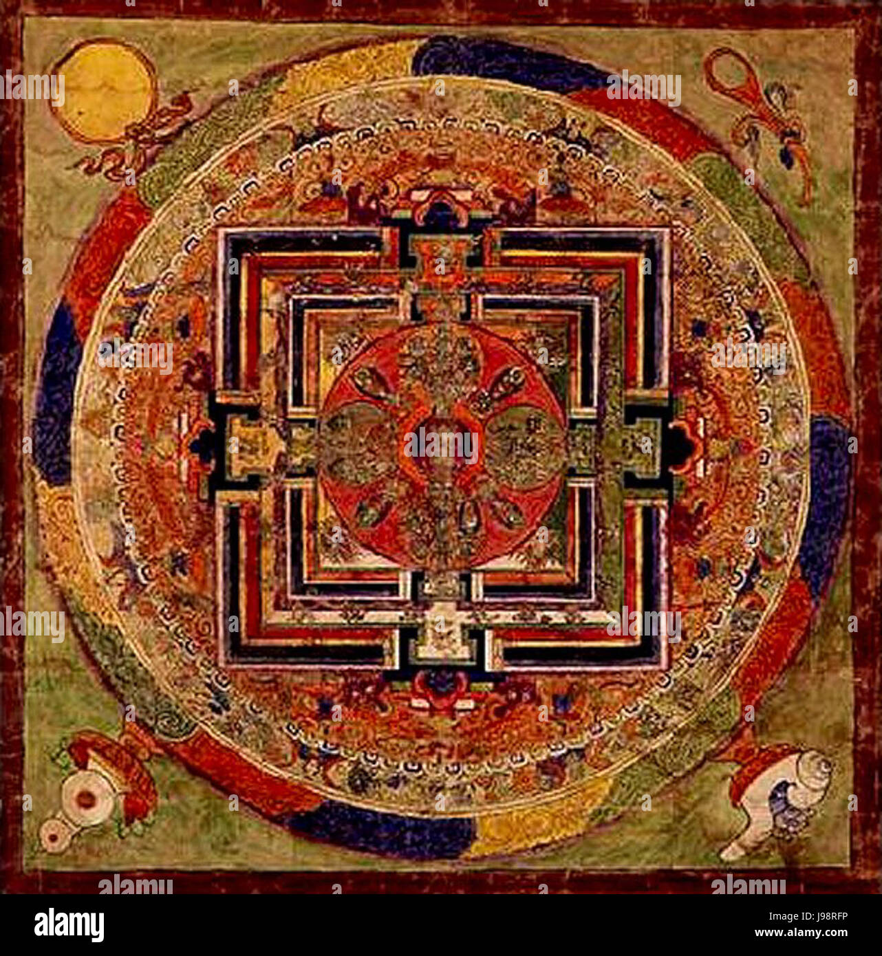 Zhi khro bardo thodol hi-res stock photography and images - Alamy