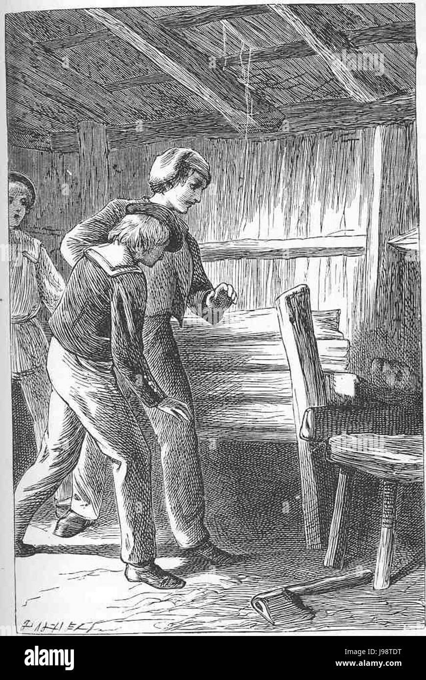 Hut tropical house Black and White Stock Photos & Images - Alamy