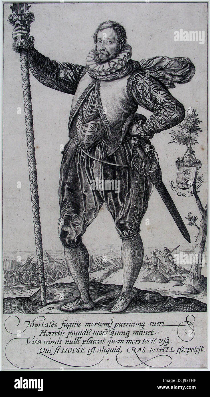 Piekenier Pikeman (Hendrick Goltzius Stock Photo - Alamy