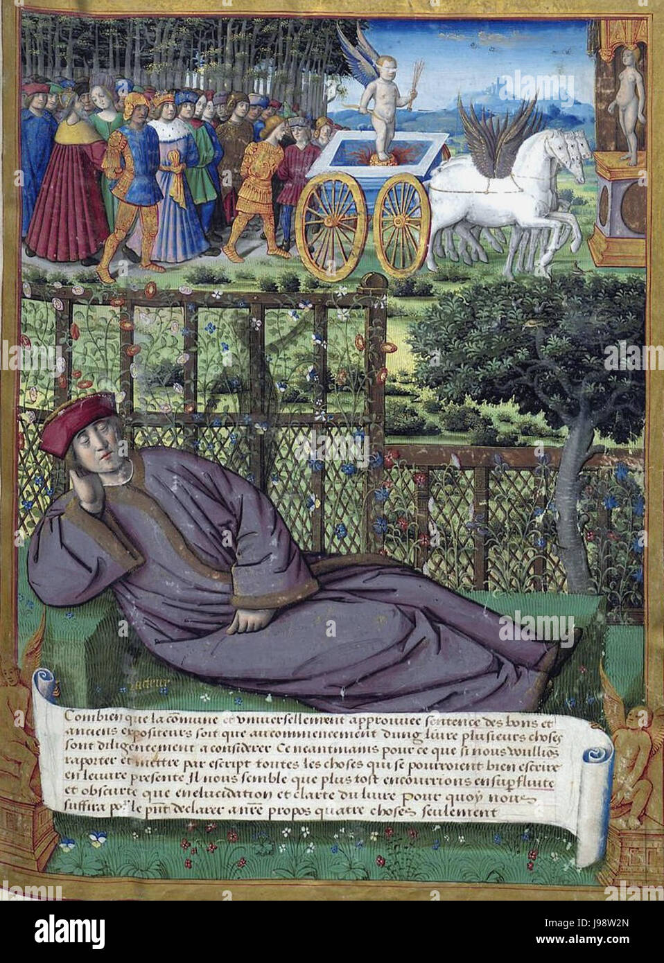 Petrarch's book hi-res stock photography and images - Alamy