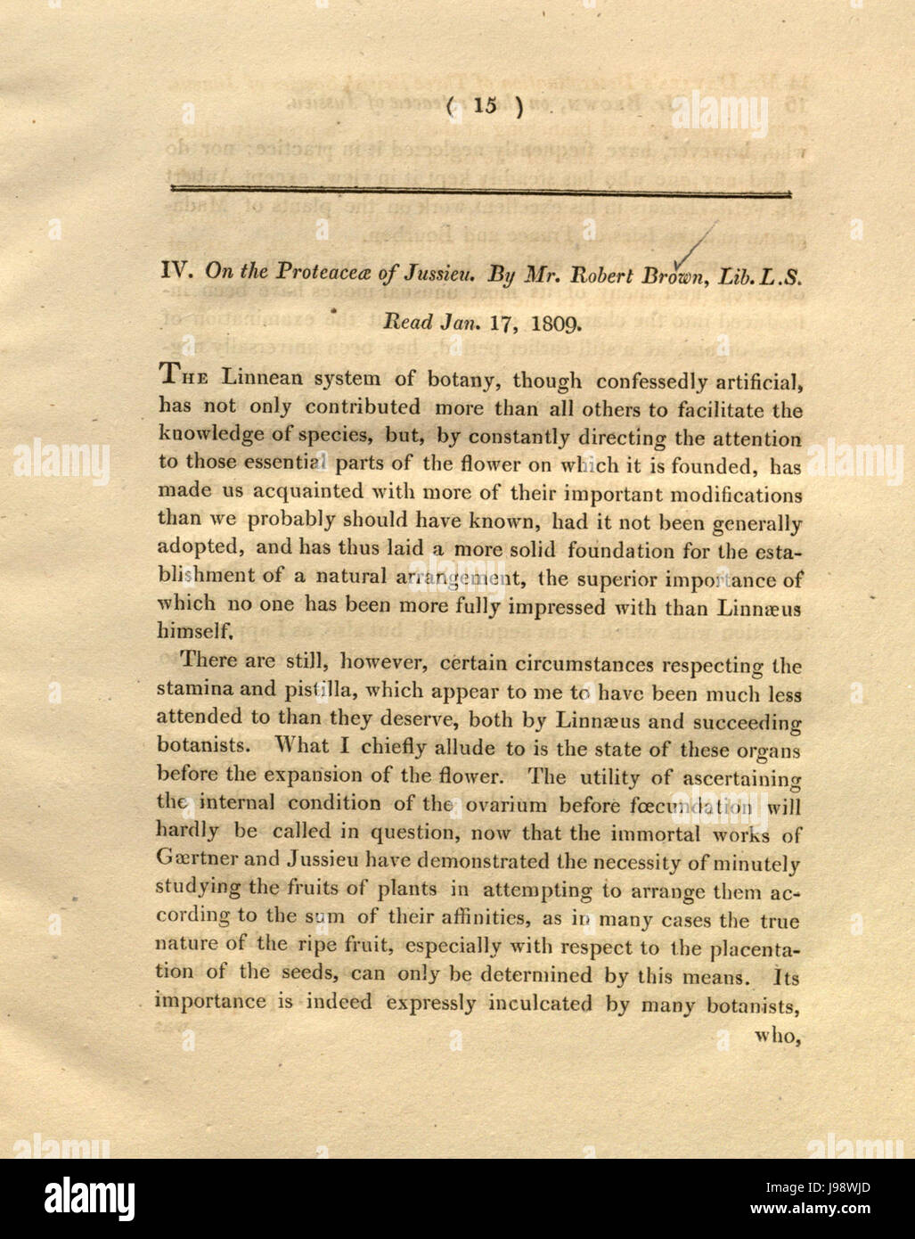 Linnean classification system hi-res stock photography and images - Alamy