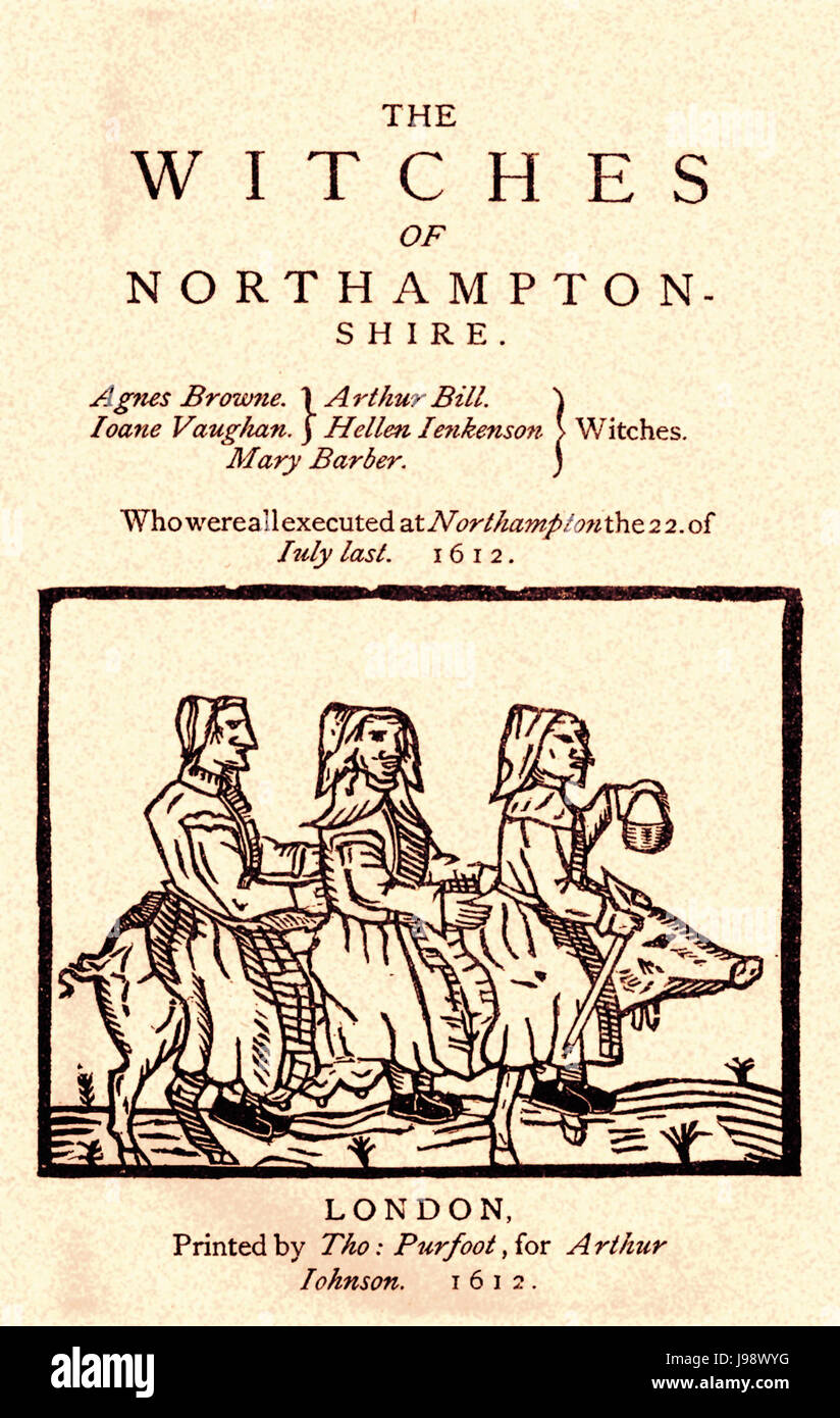 Witch persecution 17th century hi-res stock photography and images - Alamy