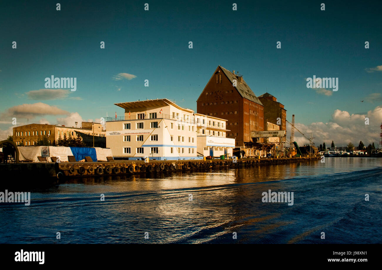 industry, dock, style of construction, architecture, architectural ...