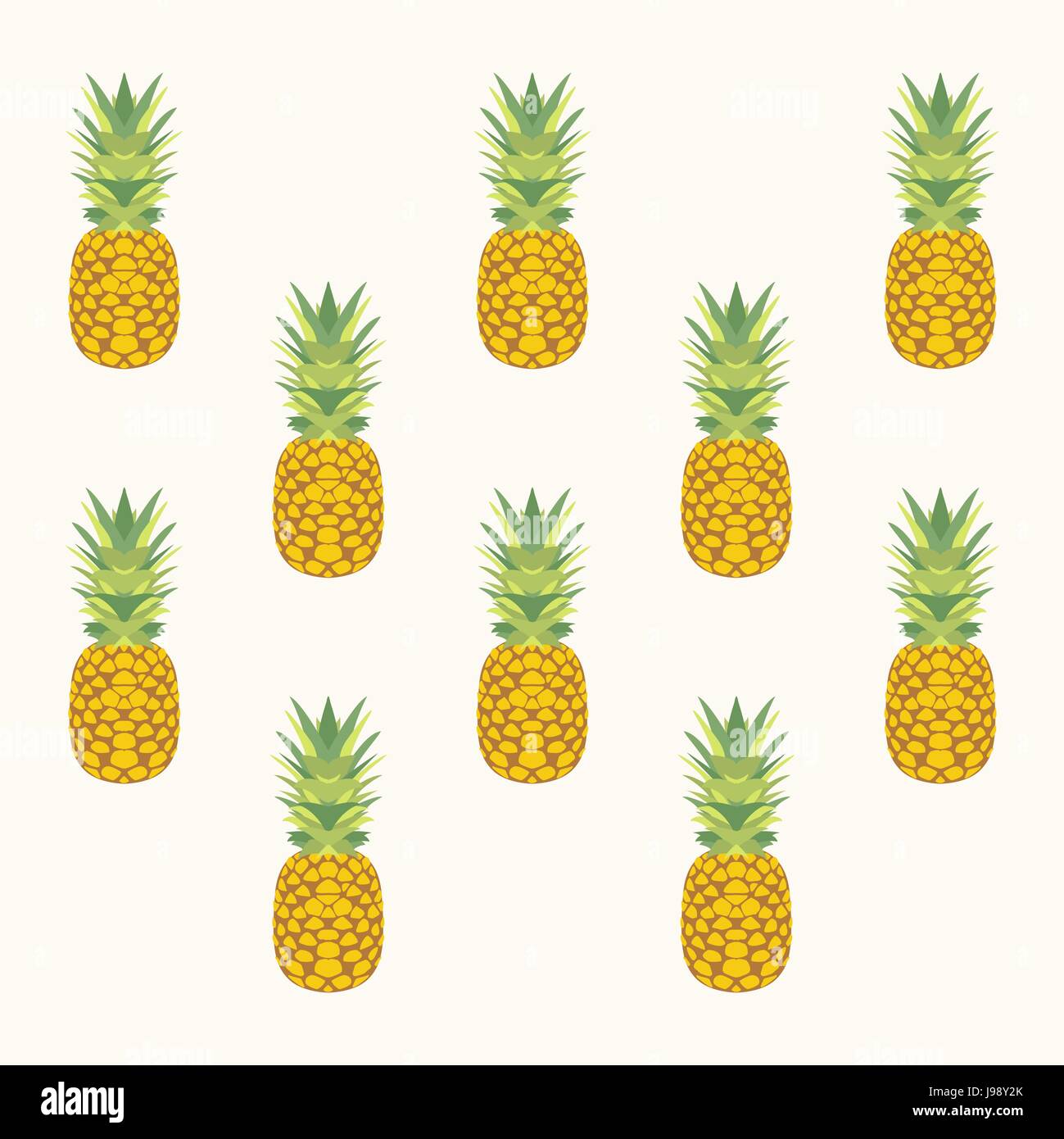 Pineapple pattern Stock Vector Images - Alamy