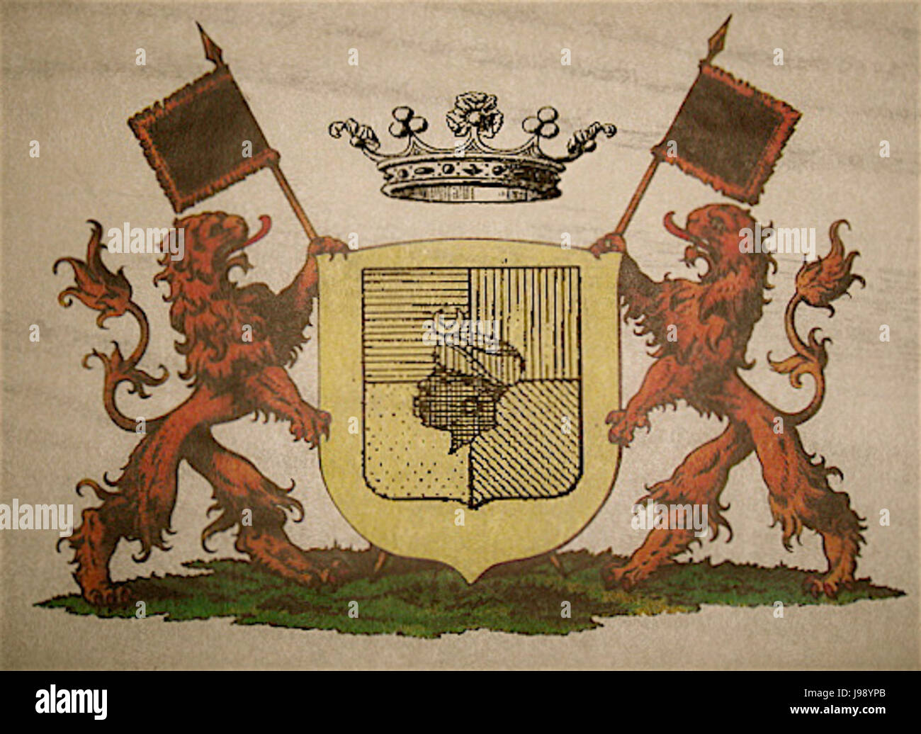 Reitano Family Crest Stock Photo - Alamy