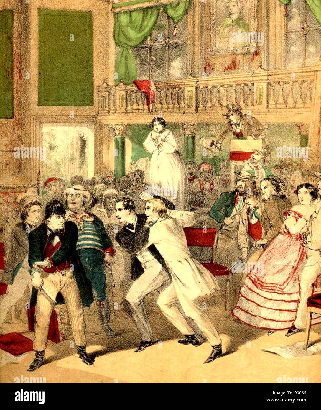 THE OCTOROON at The Winter Garden, 1859 Stock Photo - Alamy