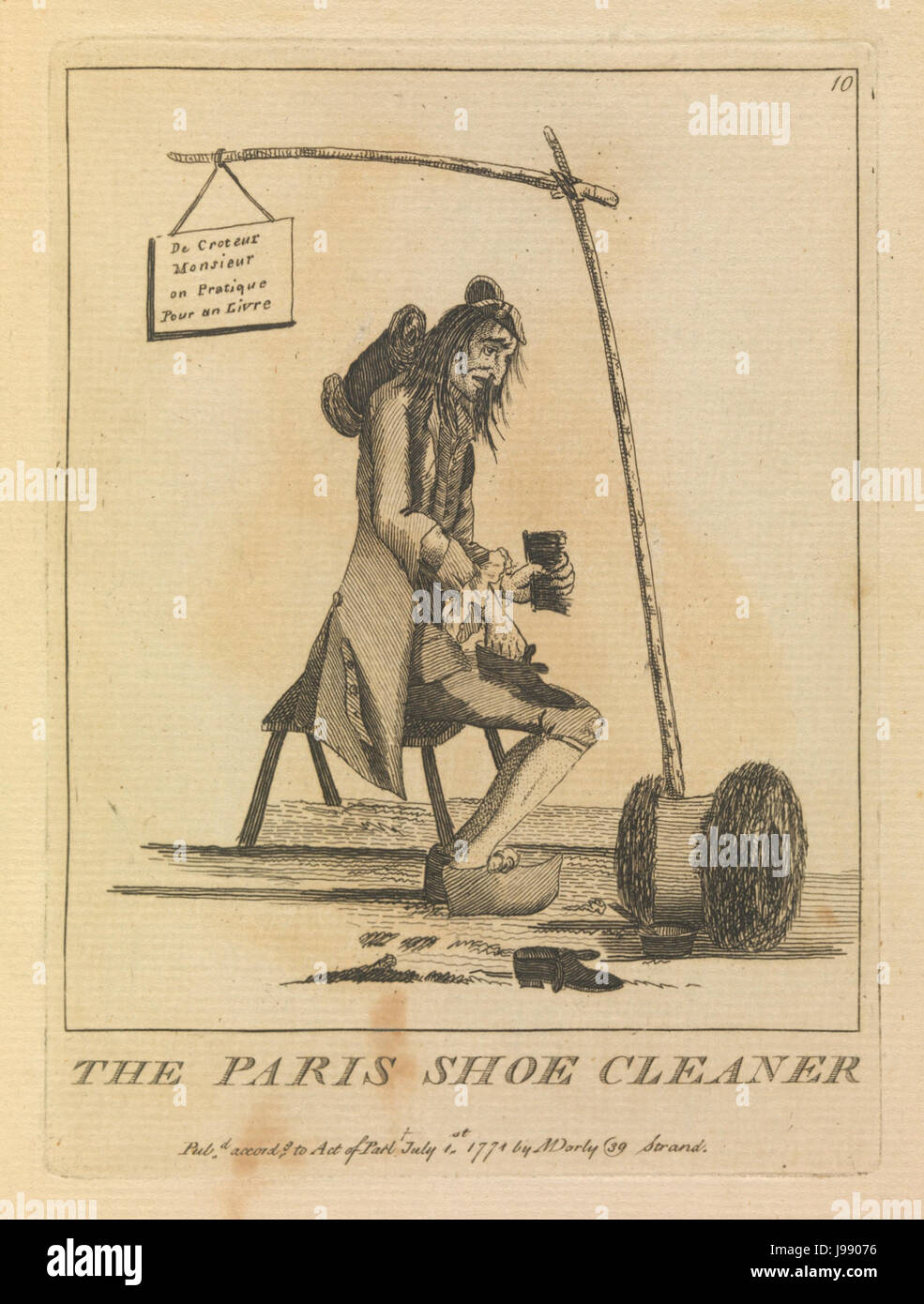 The paris shoe cleaner hi-res stock photography and images - Alamy