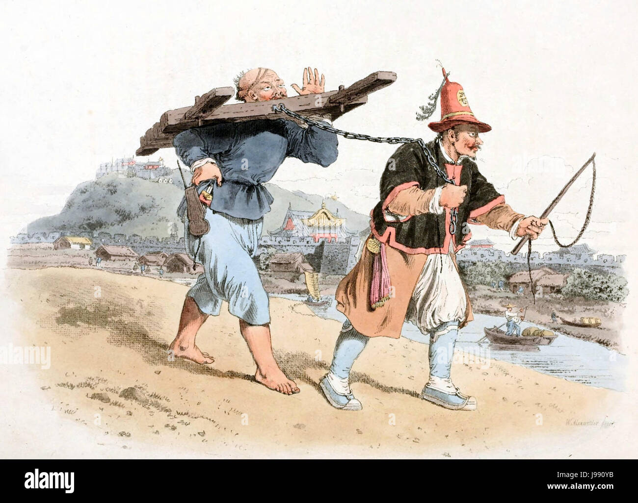 Cangue hi-res stock photography and images - Alamy