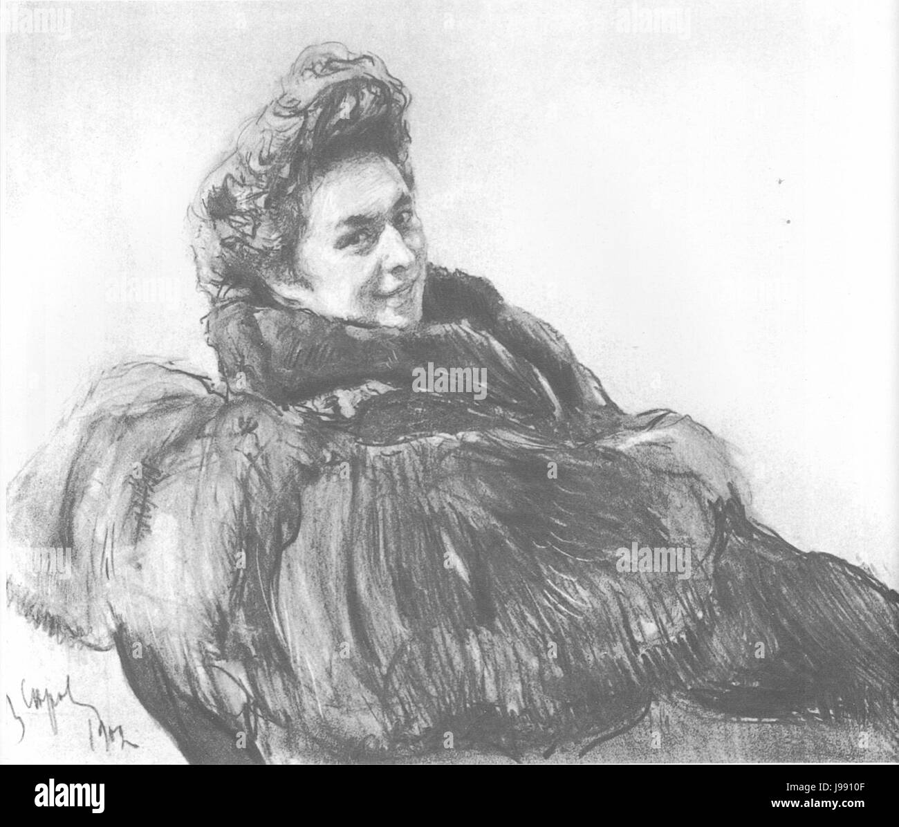 Ziloti VP by Serov 1902 Stock Photo - Alamy