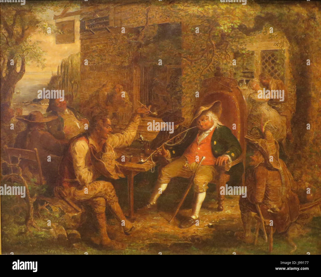 Wolfert Webber at the Inn by John Quidor, 1857, High Museum of Art ...