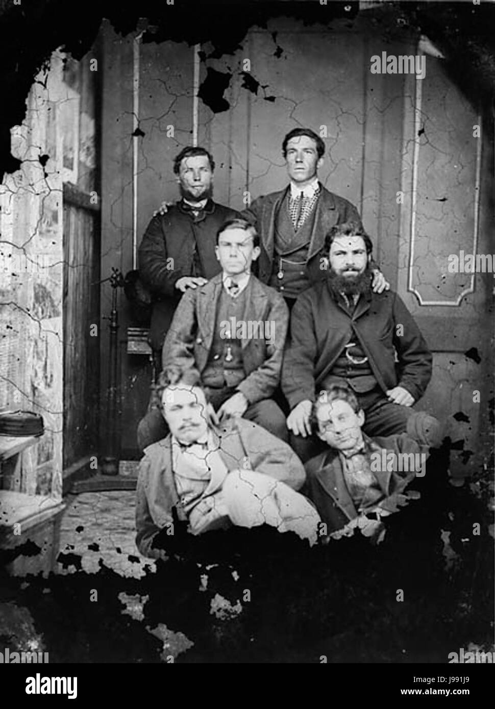 Six men Black and White Stock Photos & Images - Alamy