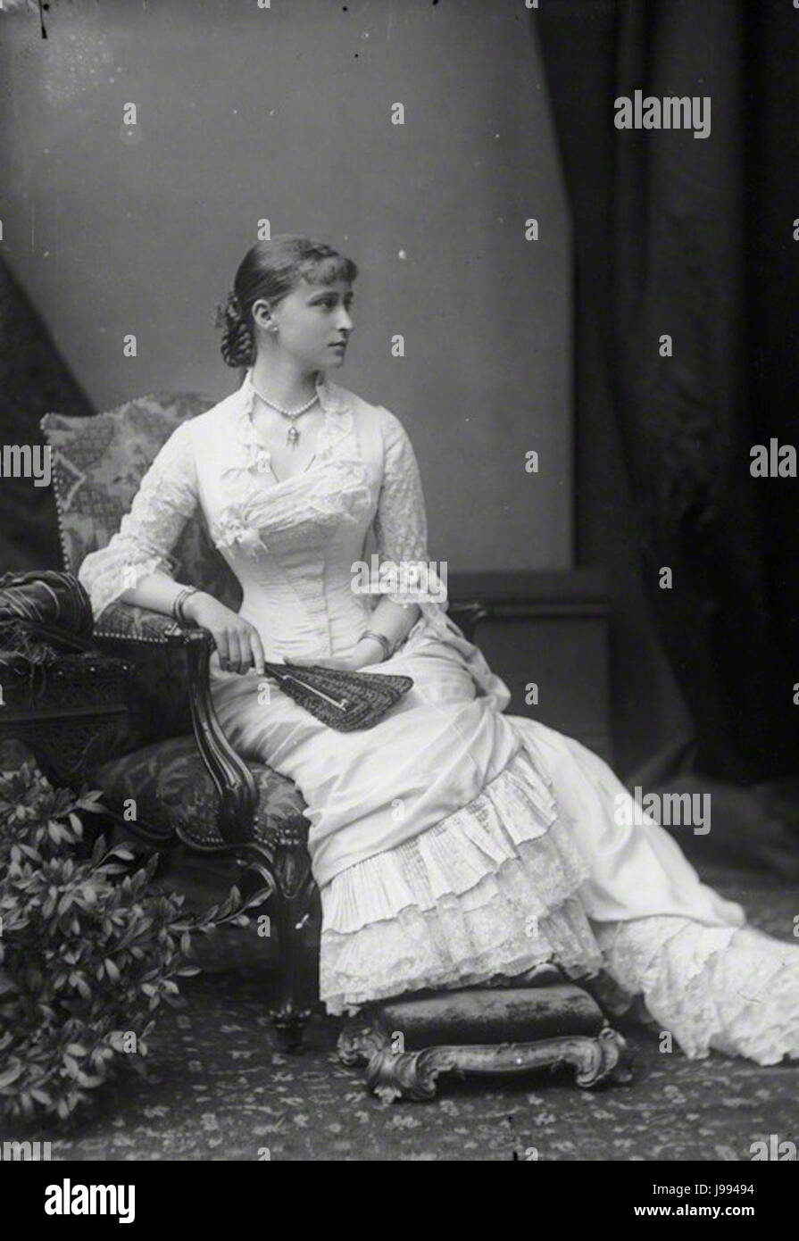 Princess Elisabeth of Hesse 1878 Stock Photo - Alamy