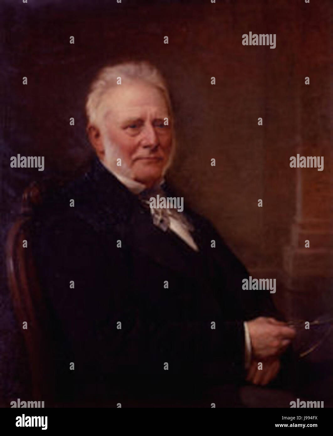 William Langton banker Stock Photo - Alamy