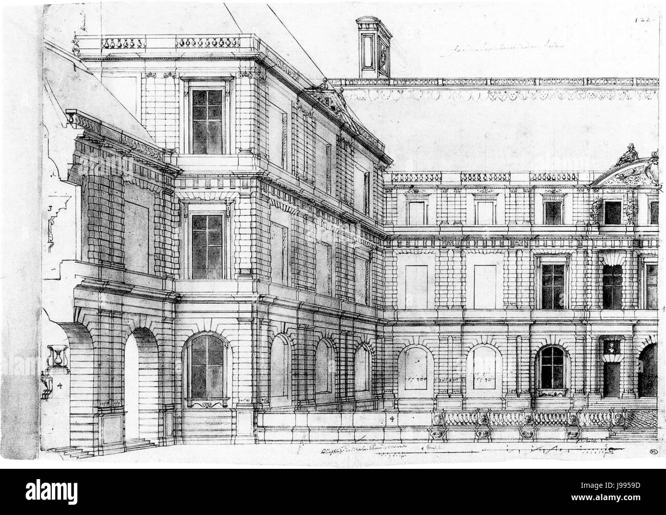 Partial elevation hi-res stock photography and images - Alamy