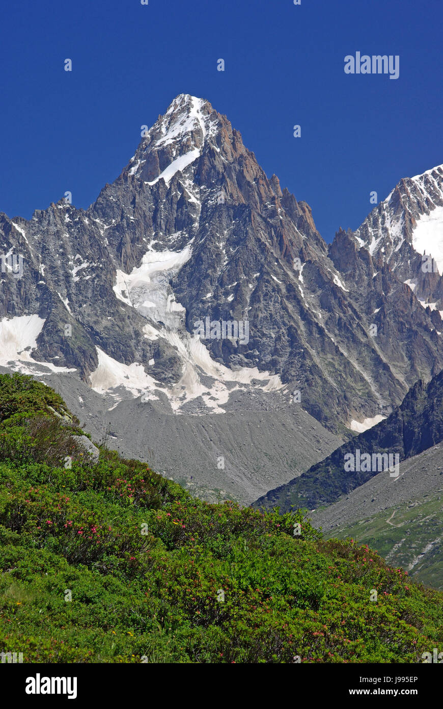 around chamonix - mont blanc area Stock Photo - Alamy